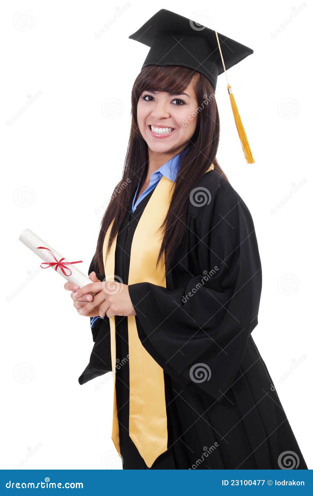 Female graduate stock image. Image of people, higher - 23100477