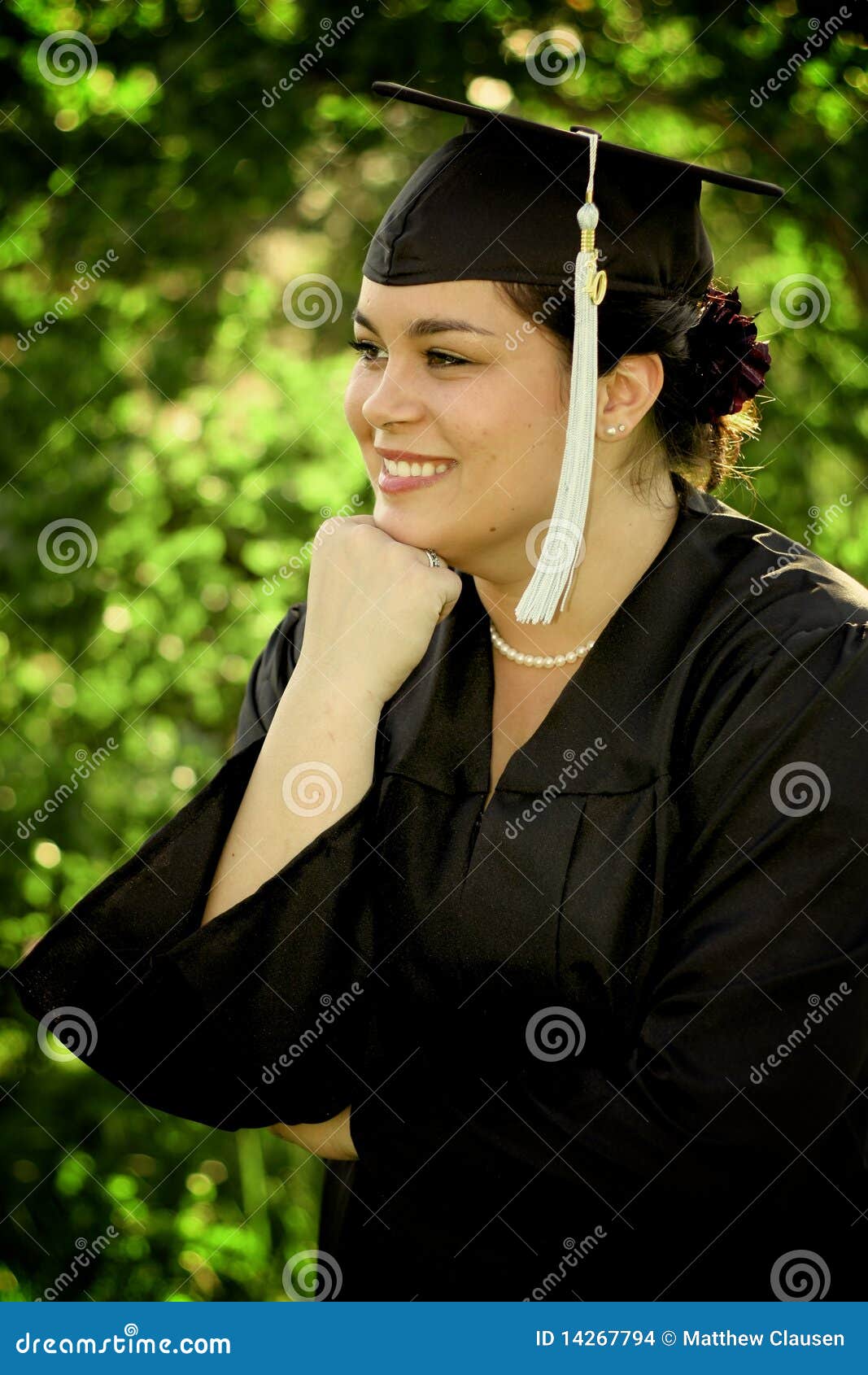 Female Graduating stock photo. Image of celebrating, goal - 14267794
