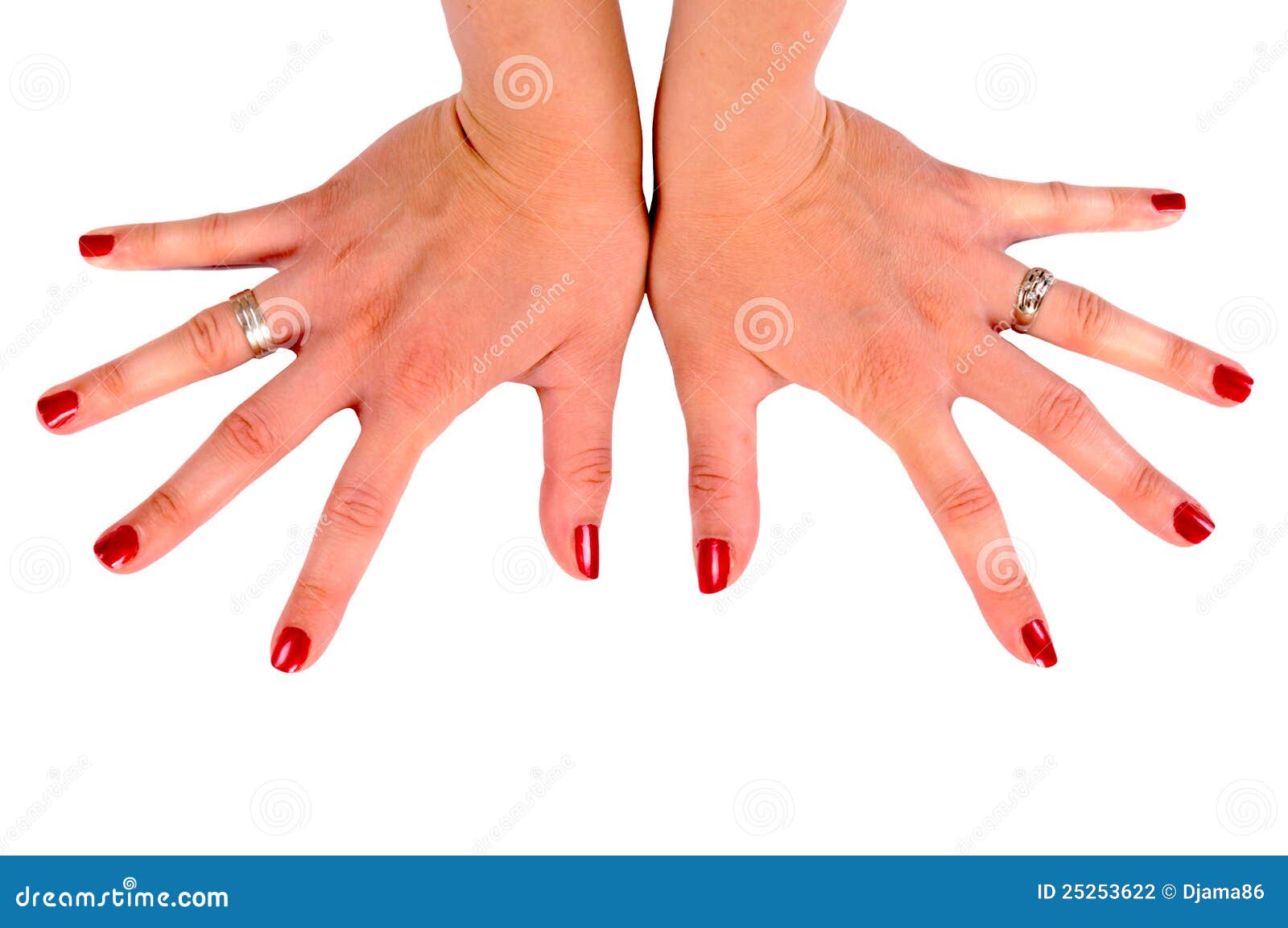 Female hand stock photo. Image of cosmetic, brunette - 25253622