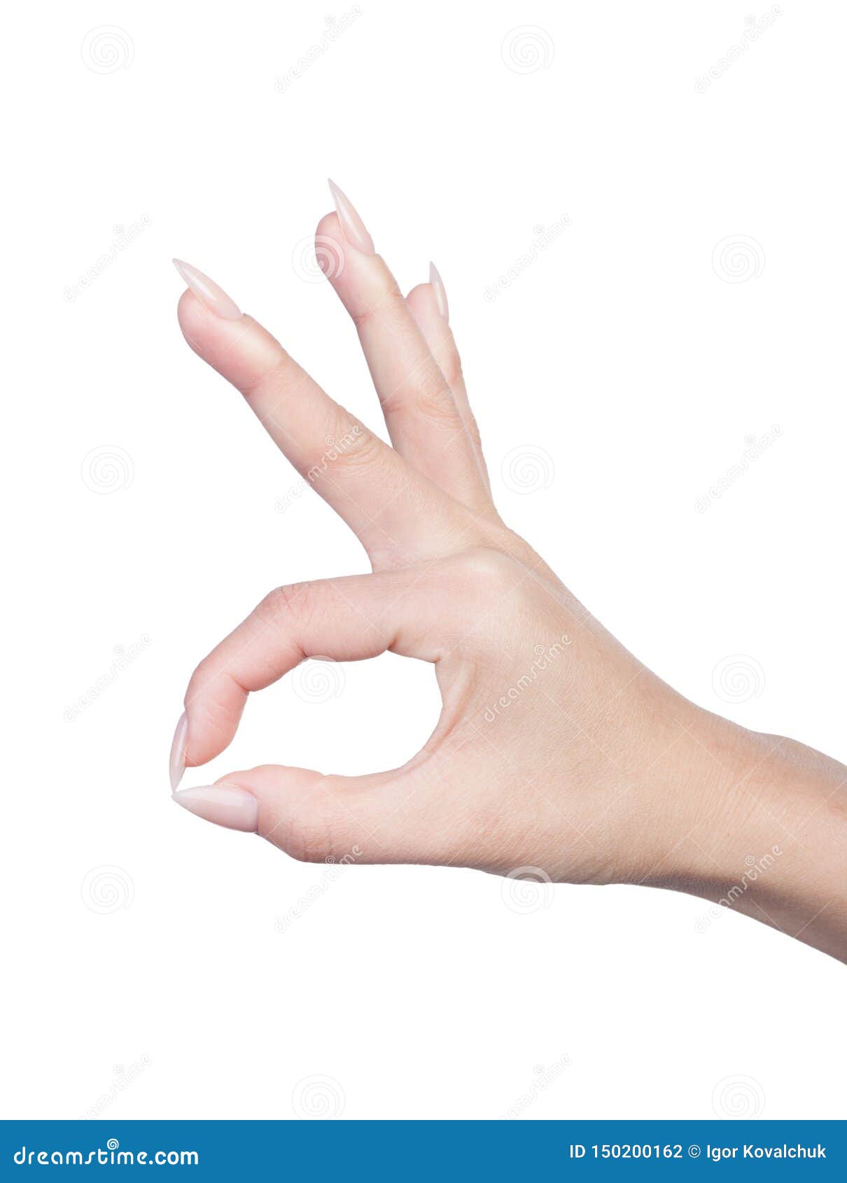 Female hand gesture stock photo. Image of flick, human - 150200162