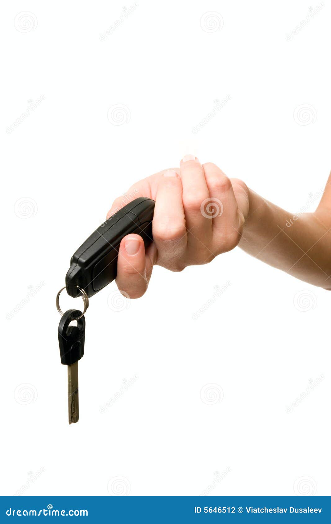 Female Hand Holding a Car Key Stock Photo - Image of delivery, vehicle ...