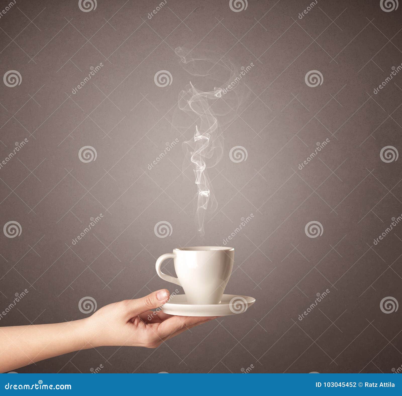 Female Hand Holding Coffee Cup Stock Photo - Image of lifestyle ...