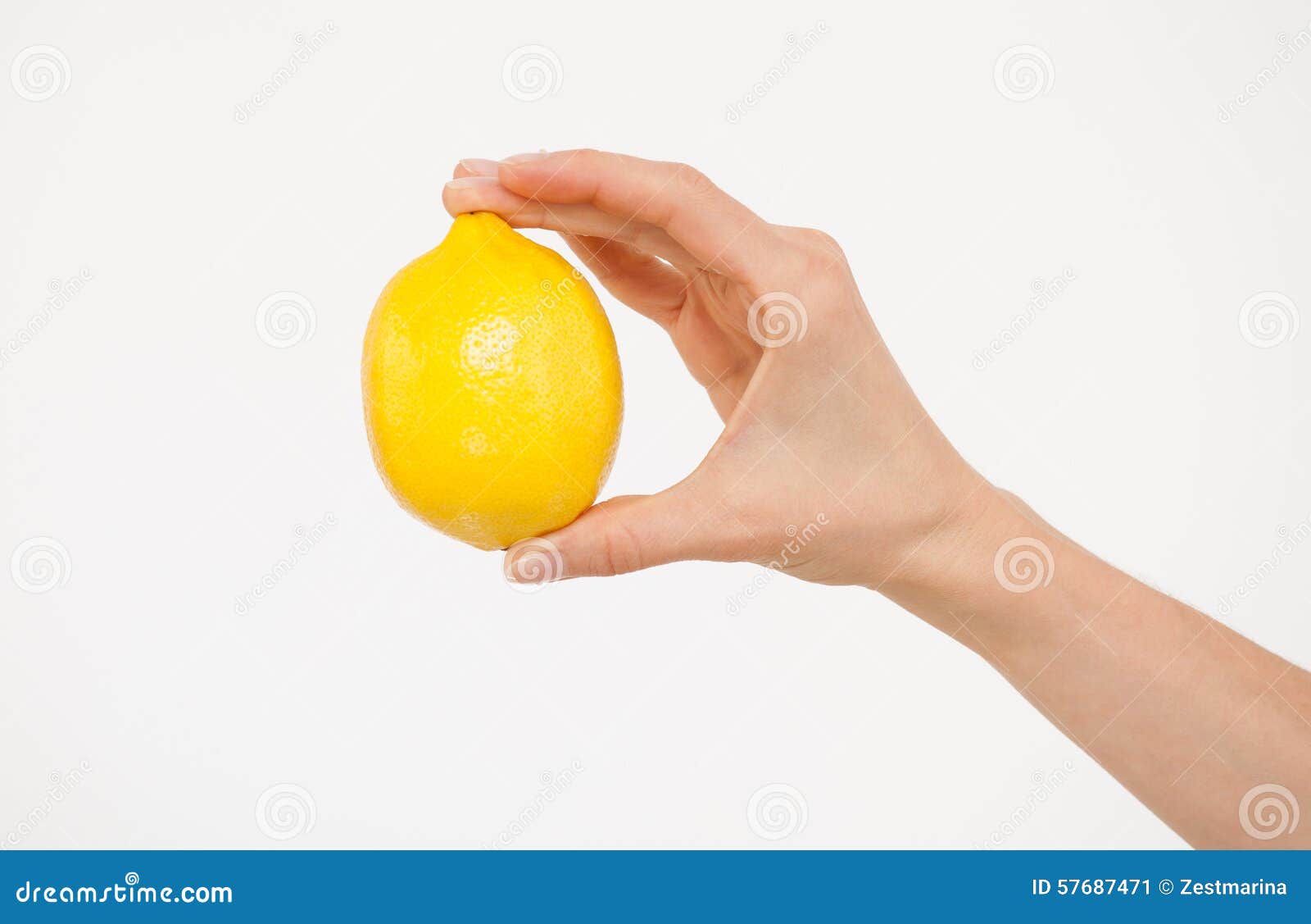 Female Hand Holding a Lemon Stock Image - Image of idea, food: 57687471