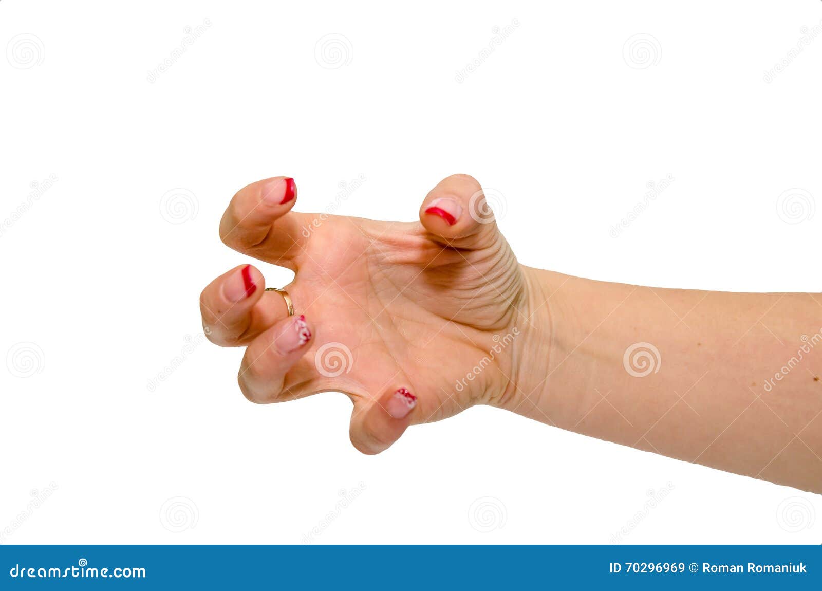 Female hand isolated stock image. Image of human, removing - 70296969