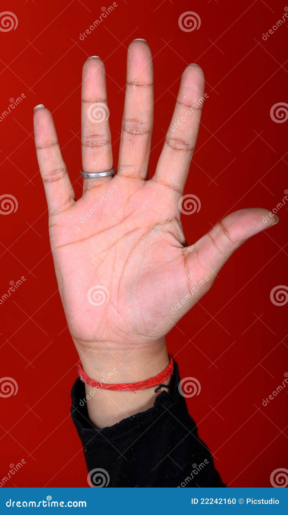 Female hand palm stock photo. Image of ring, background - 22242160