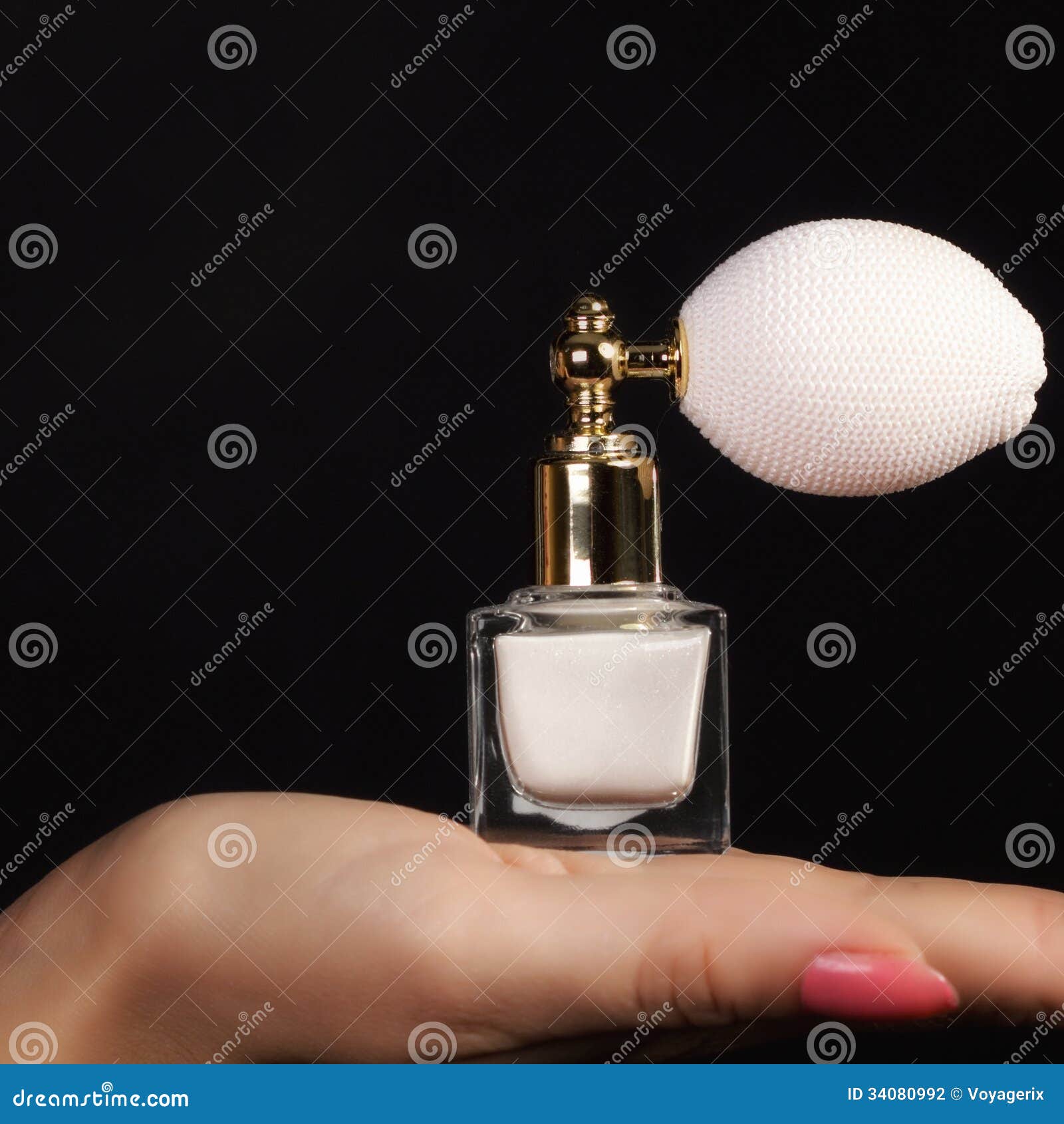 Female Hand with Perfume Bottle Stock Photo - Image of fragrance ...