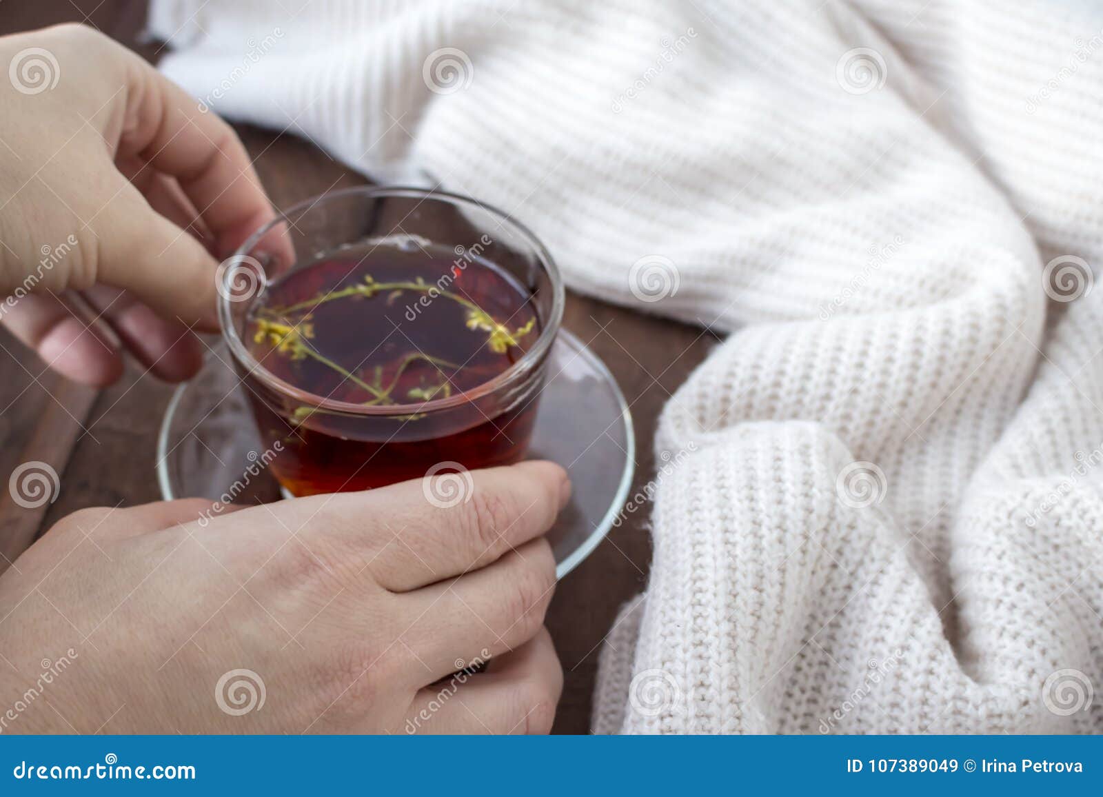 Female Hand Reaching for a Cup of Tea Stock Image - Image of fresh ...