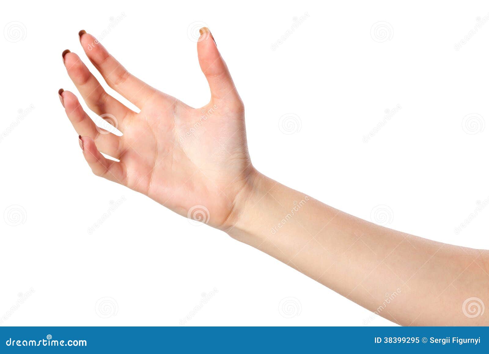 Female Hand Reaching For Something