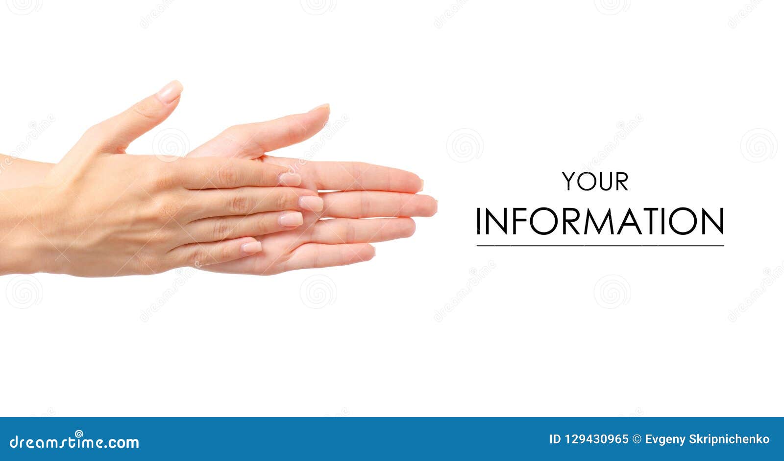 Female Hand Rub Your Palms Pattern Stock Image - Image of femininity ...