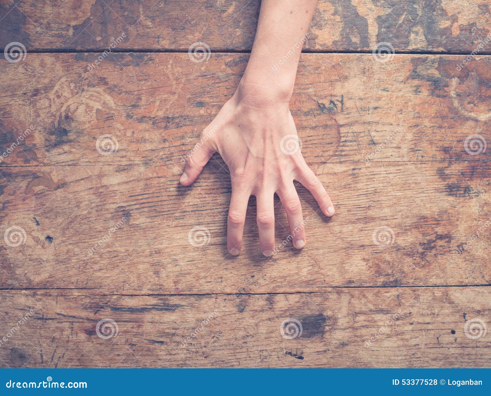 Scratching The Table Stock Photography | CartoonDealer.com #70414808