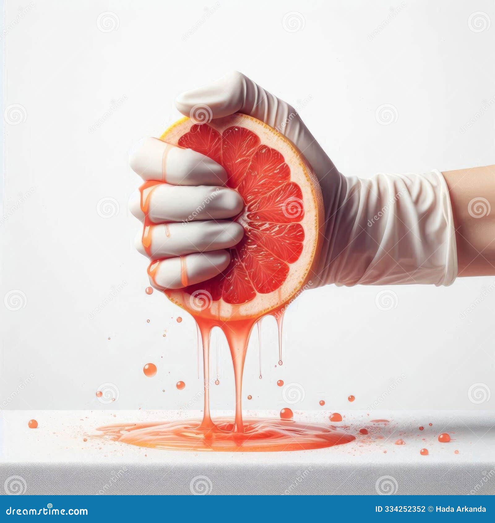 Big Hand - Squeezing Stock Image | CartoonDealer.com #85365925