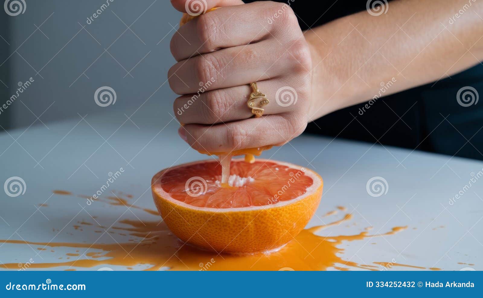 Big Hand - Squeezing Stock Image | CartoonDealer.com #85365925