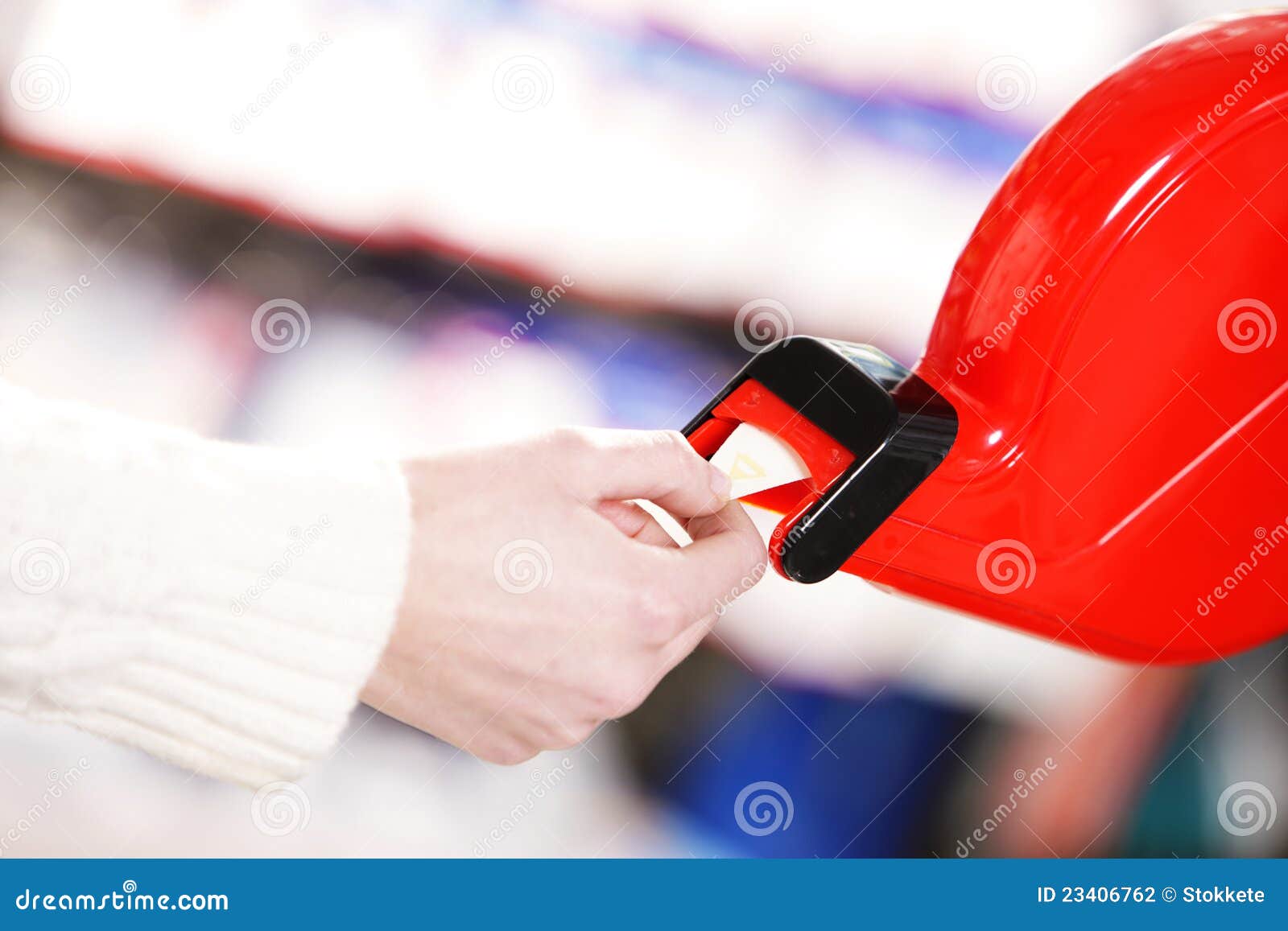 Female Hand Takes the Ticket Stock Photo - Image of close, turn: 23406762