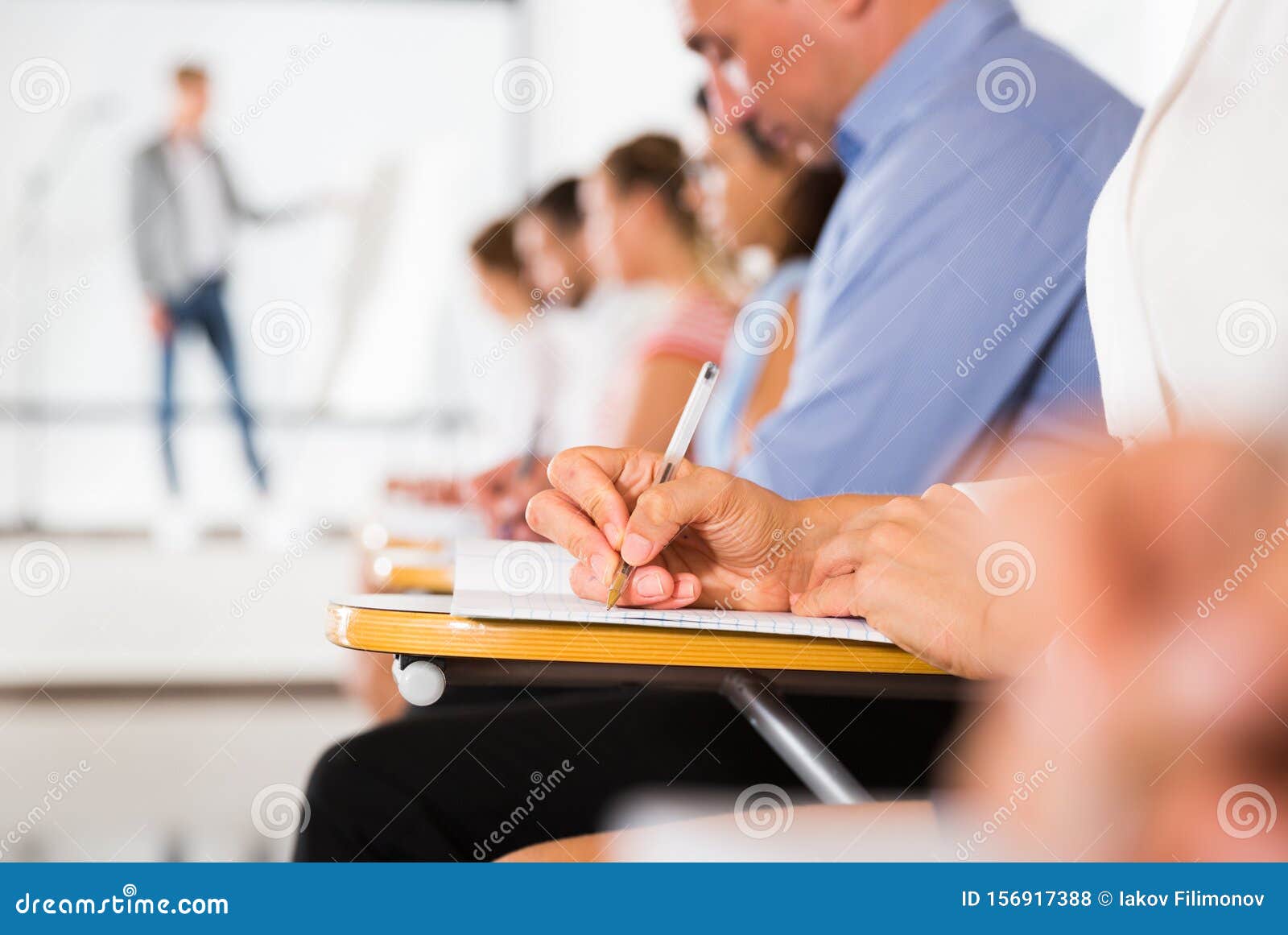 Female hand taking notes stock photo. Image of person - 156917388