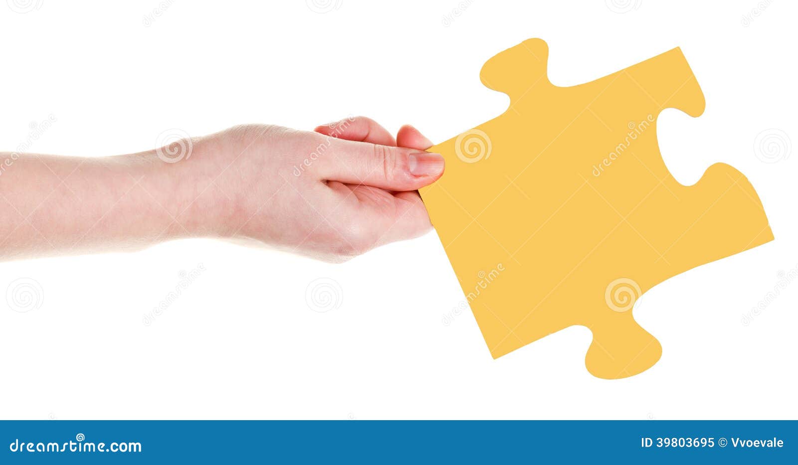 Yellow Puzzle Stock Photography | CartoonDealer.com #7792952