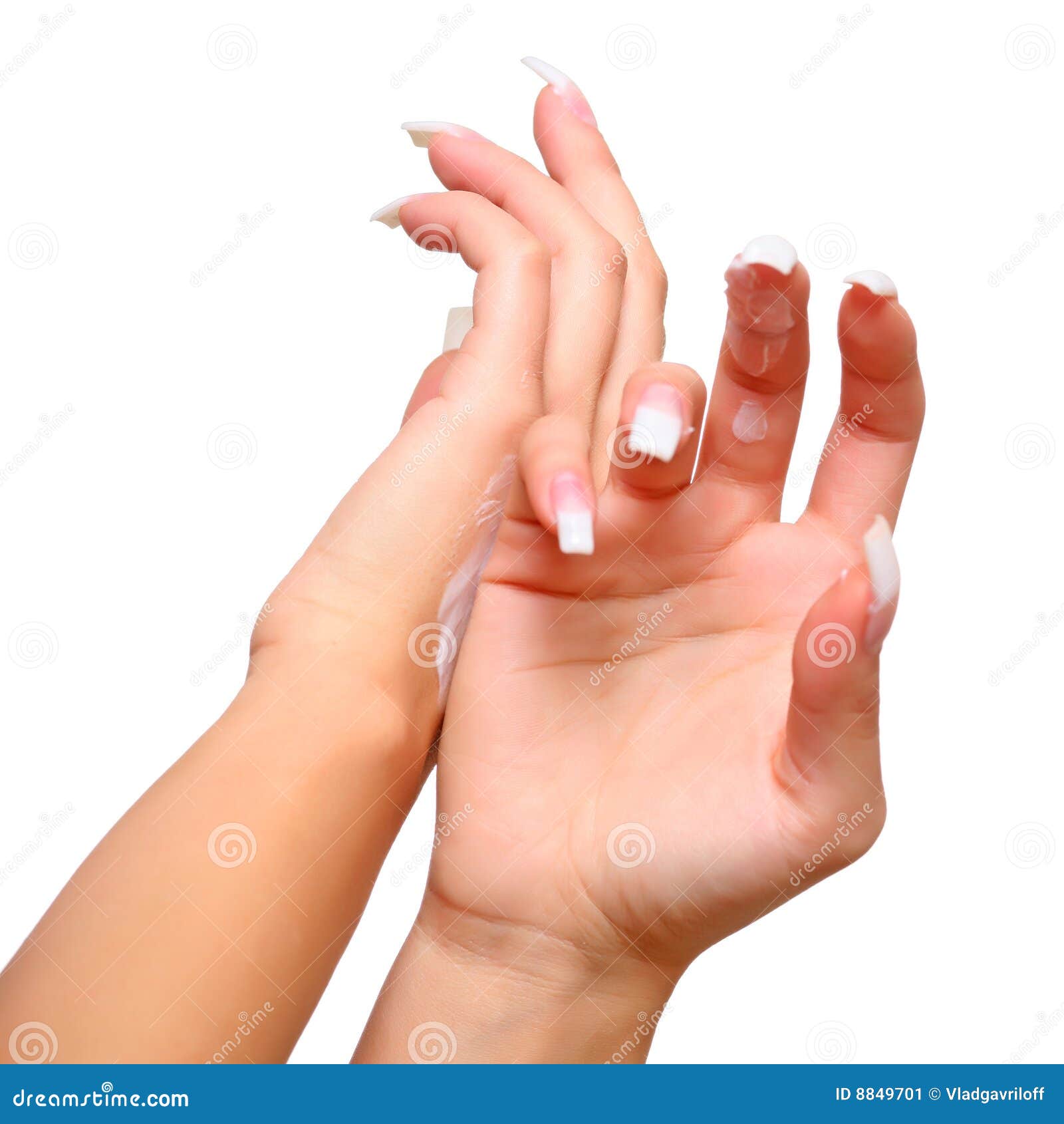 Female hands stock image. Image of hand, health, enamel - 8849701