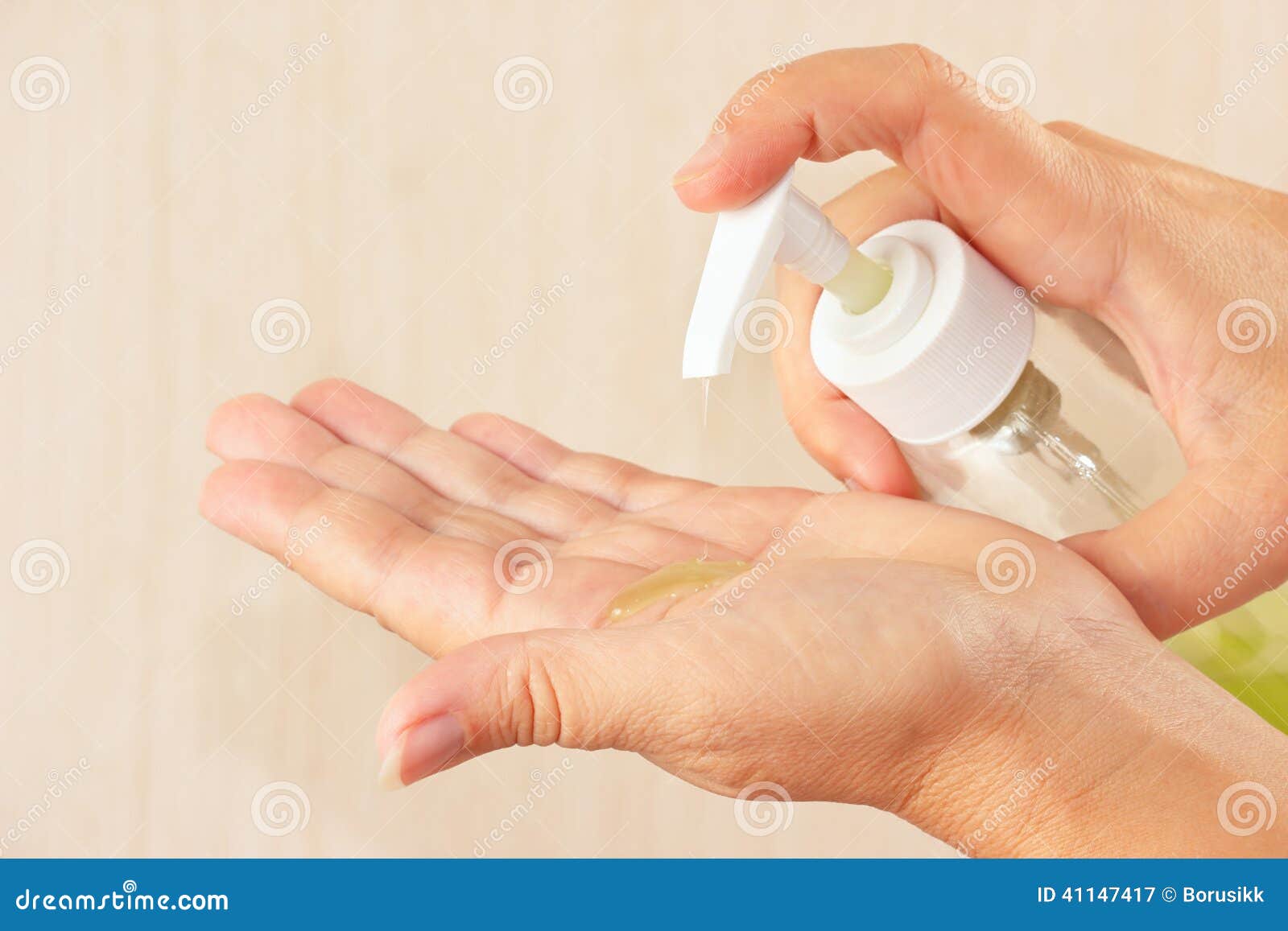Female Hands Applying Liquid Soap Closeup Stock Image - Image of drop ...