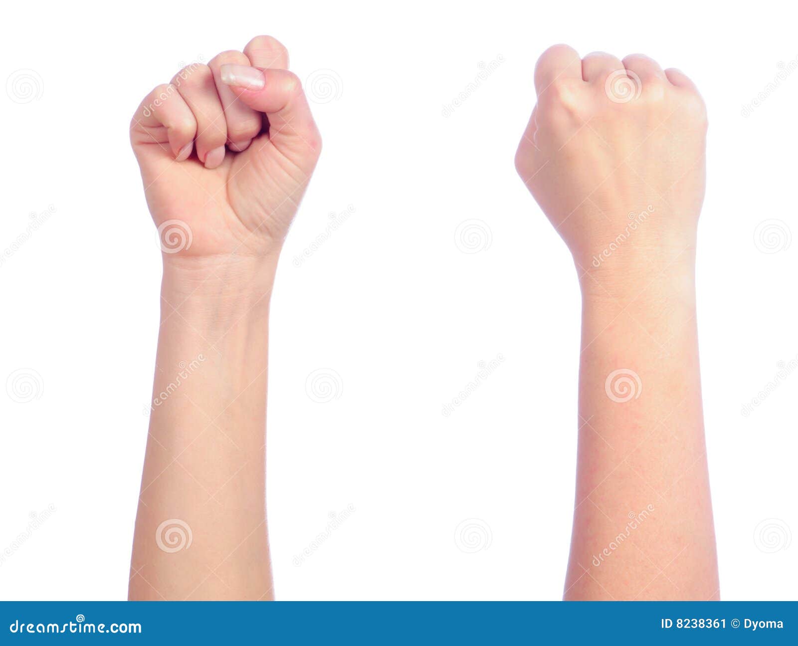 Female Hands Counting - Fist Stock Image - Image of person, montage ...