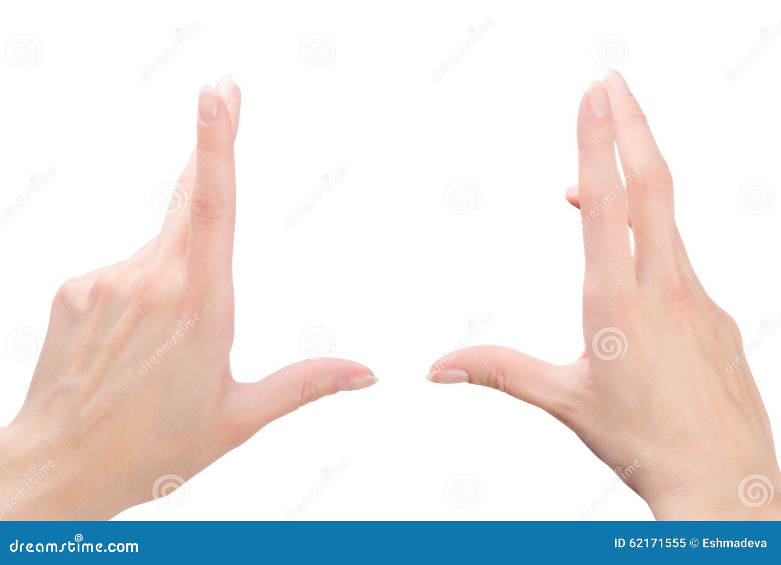 Female Hands Framing Composition Stock Image - Image of view ...