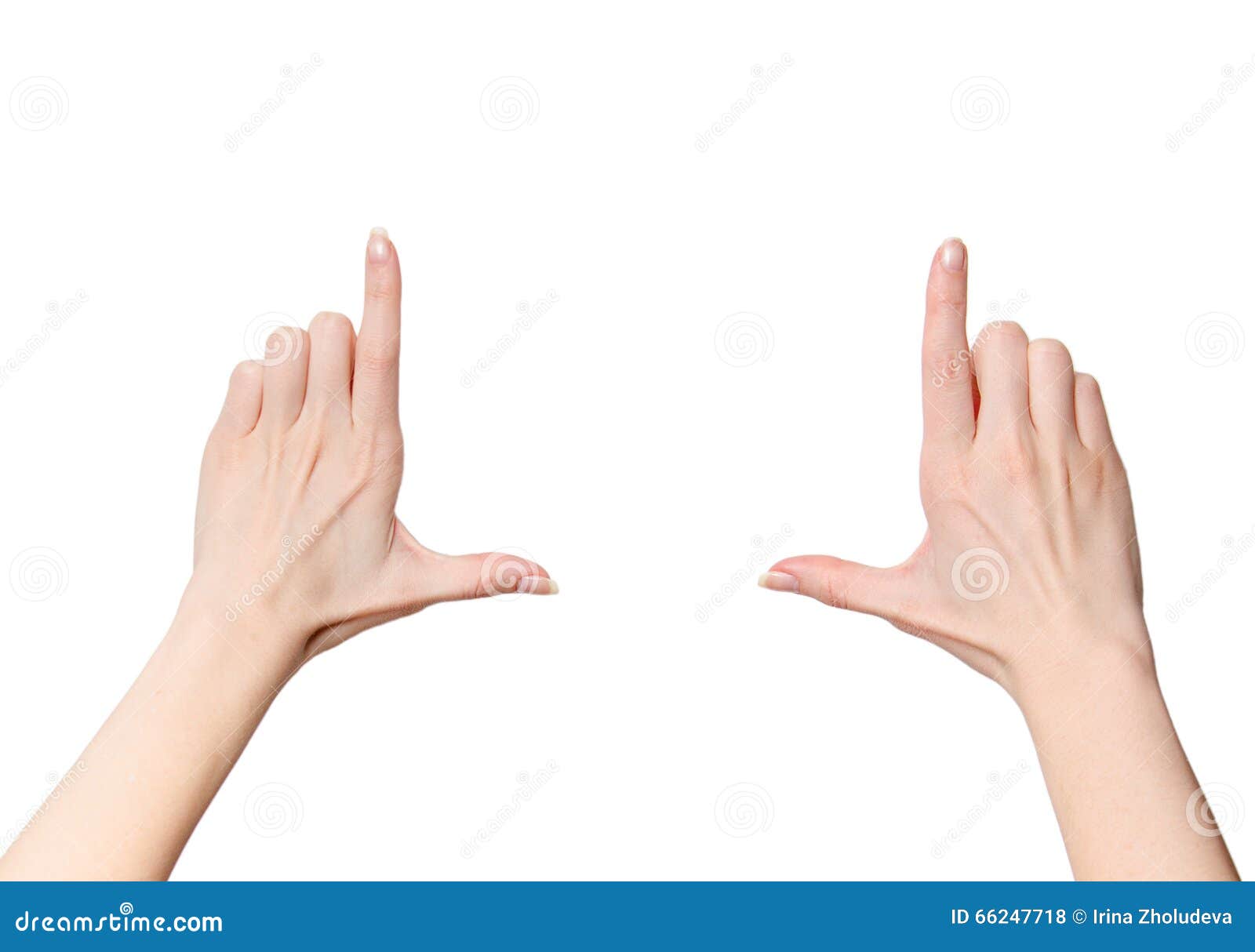 Female Hands Framing Composition. Stock Photo - Image of looking ...