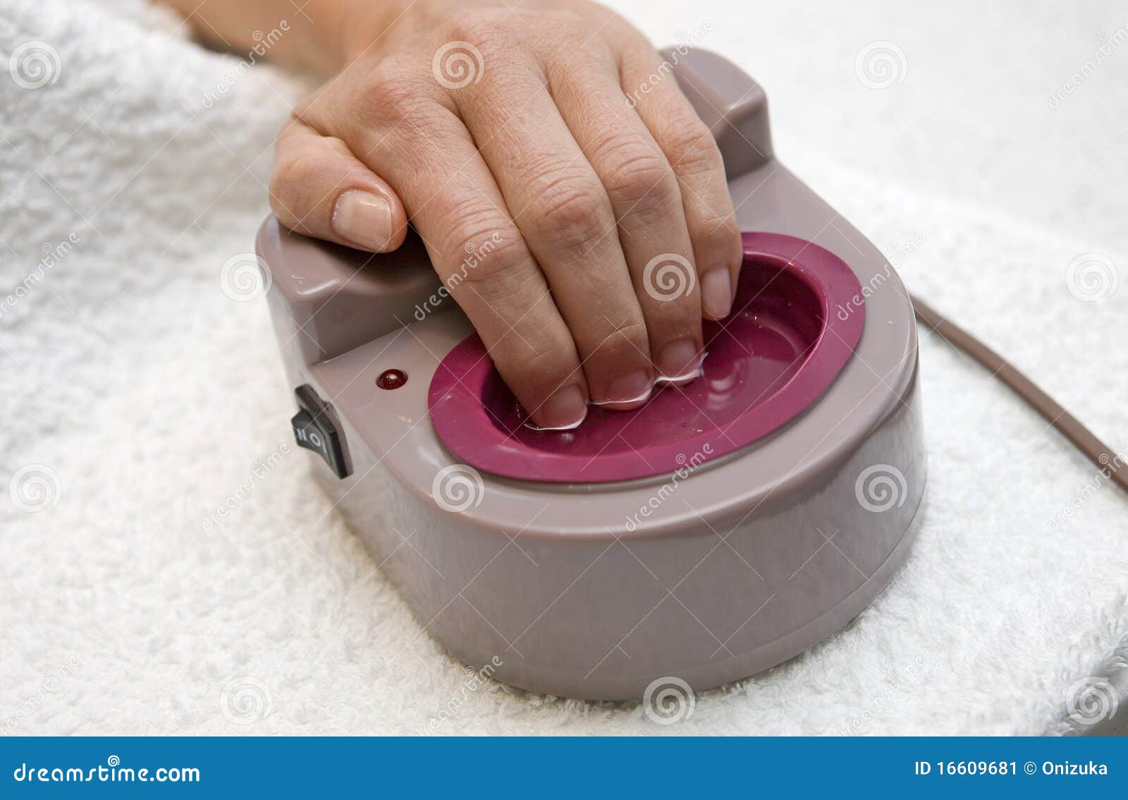 Female Hands Getting Spa Procedure Stock Image - Image of fingernail ...