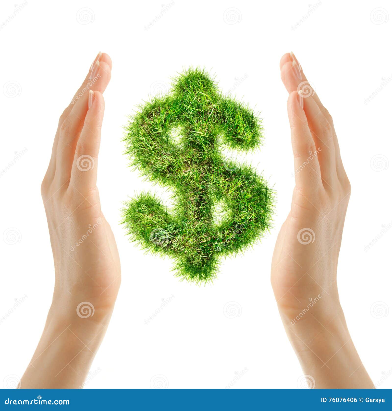 Female Hands Holding Dollar Sign Stock Photo - Image of giving, concept ...
