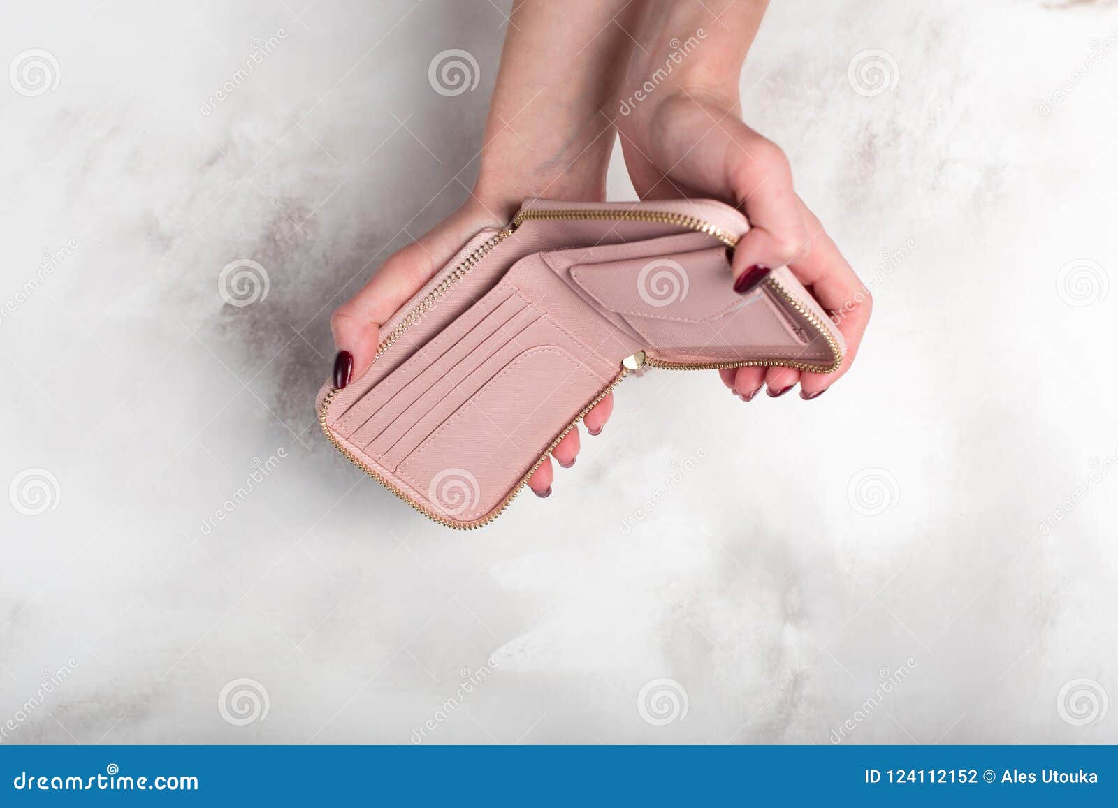 Female Hands Holding an Empty Wallet Stock Photo - Image of concept ... Female Hands Holding an Empty Wallet Stock Photo - Image of concept ...