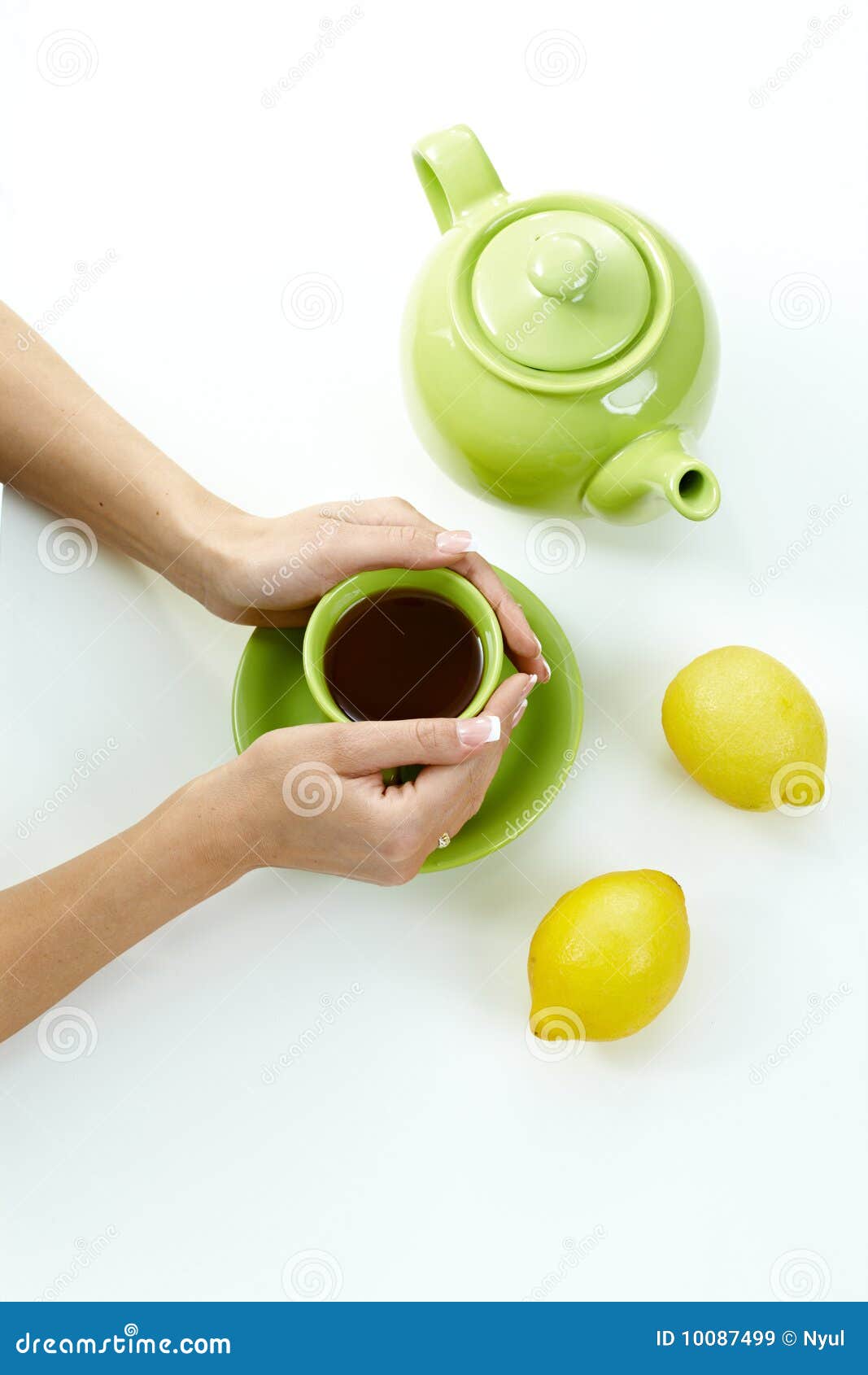 Female Hands Holding Tea Cup Stock Image - Image of hands, coffee: 10087499