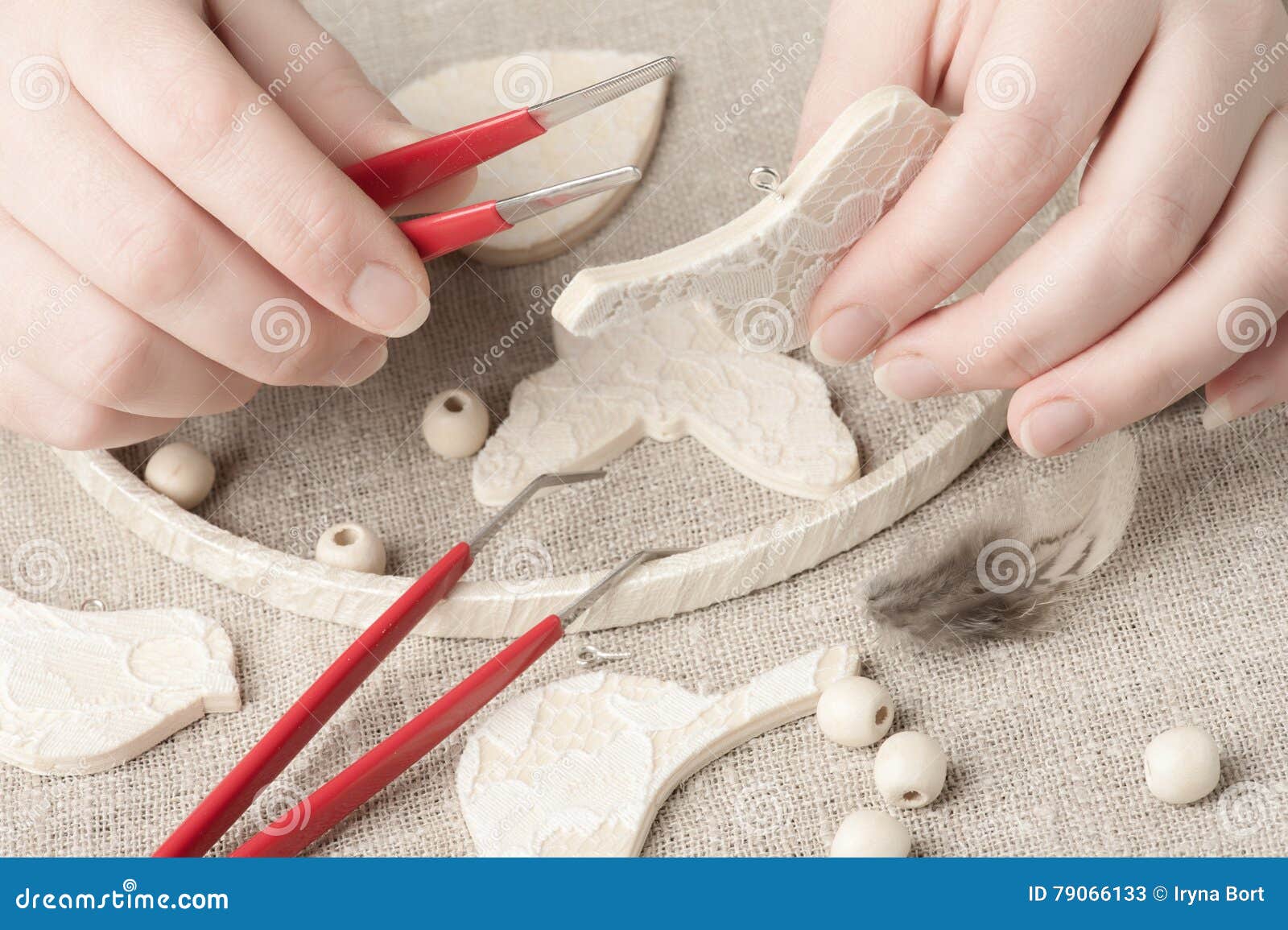 Female hands holding tool stock image. Image of closeup - 79066133