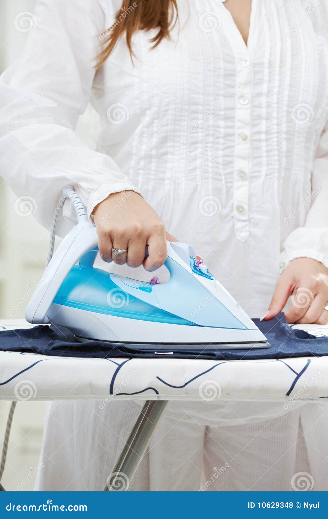 Female hands ironing stock photo. Image of clothing, household - 10629348