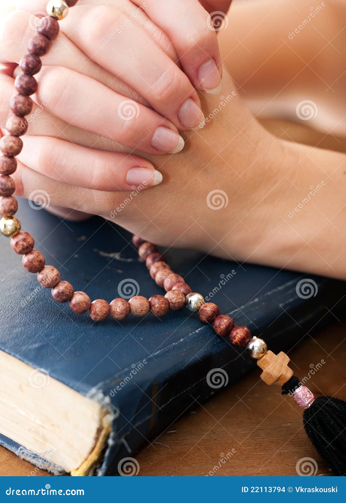 Female hands praying stock photo. Image of grace, meditation - 22113794