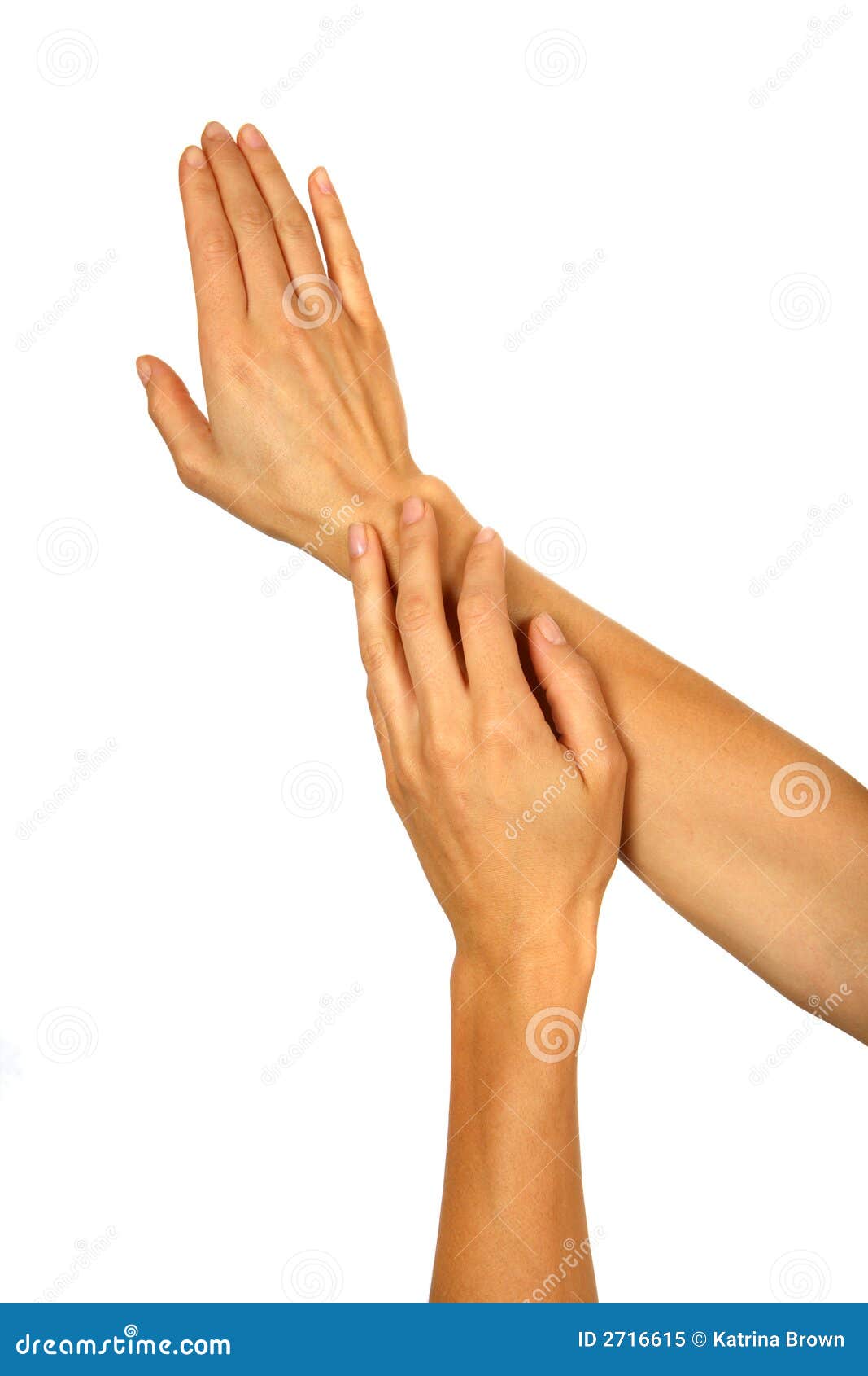 Female Hands Putting on Lotion Stock Image - Image of white, healthy ...