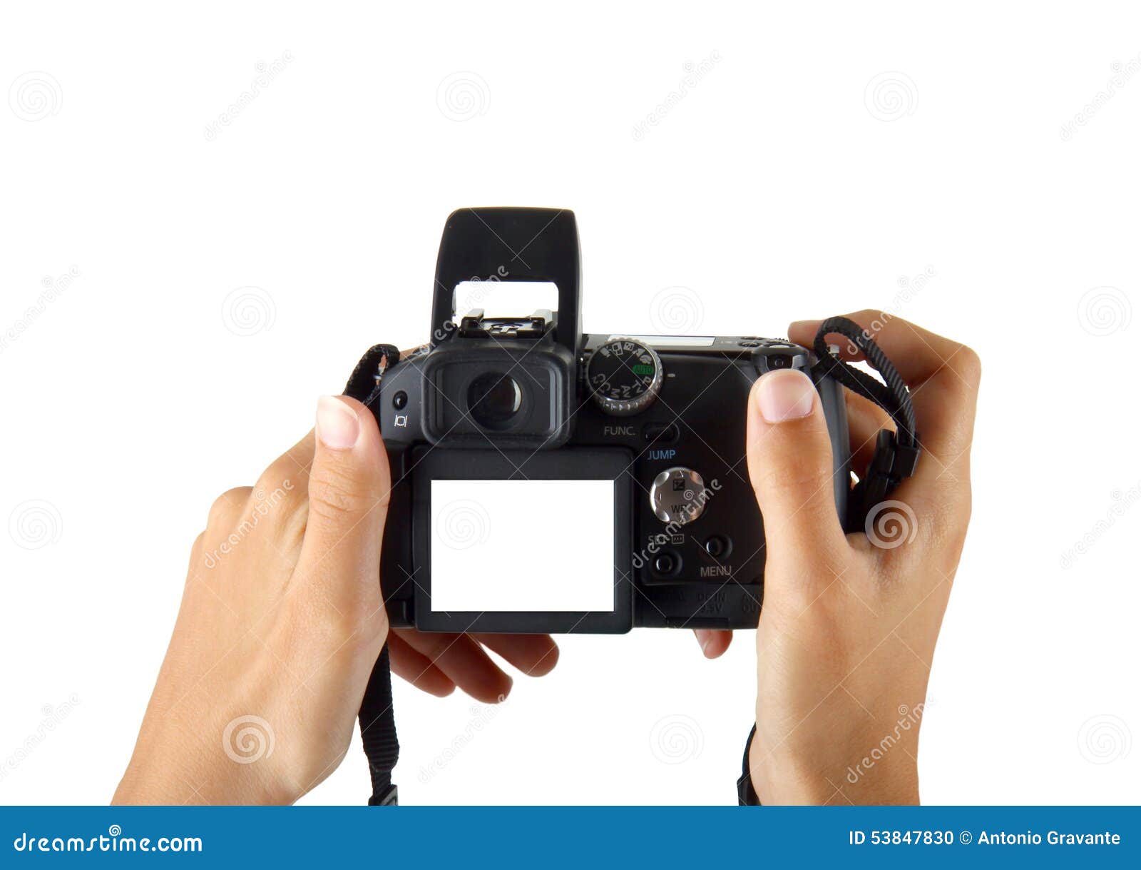 Female Hands Taking Picture with Digital Camera Stock Photo - Image of ...