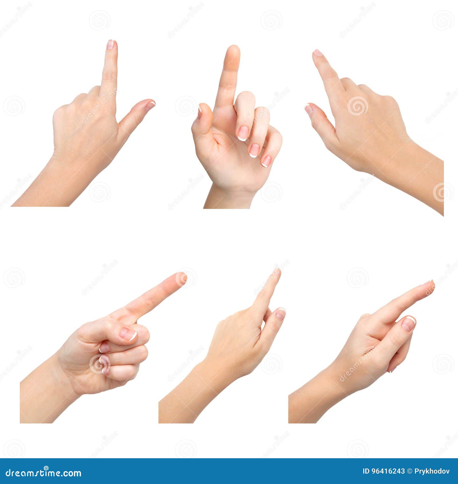 Female Hands Touch To Something Stock Image - Image of female, connect ...