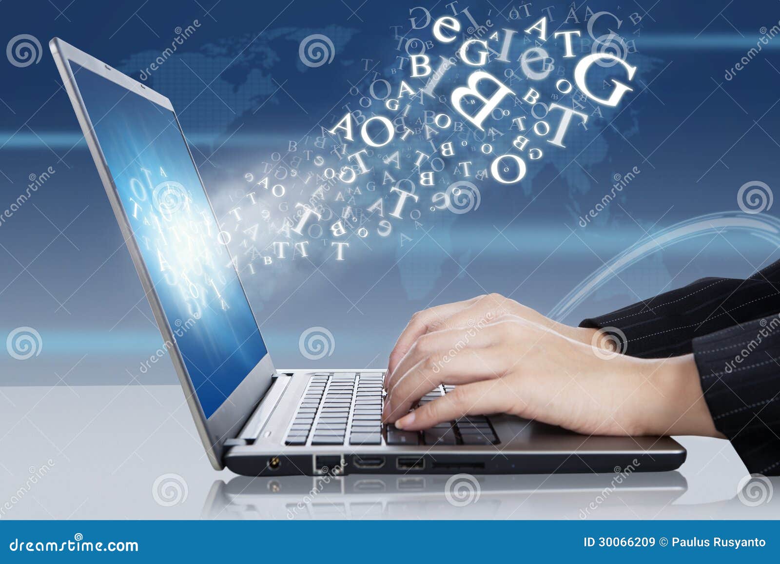 Online business stock illustration. Illustration of finger - 30066209