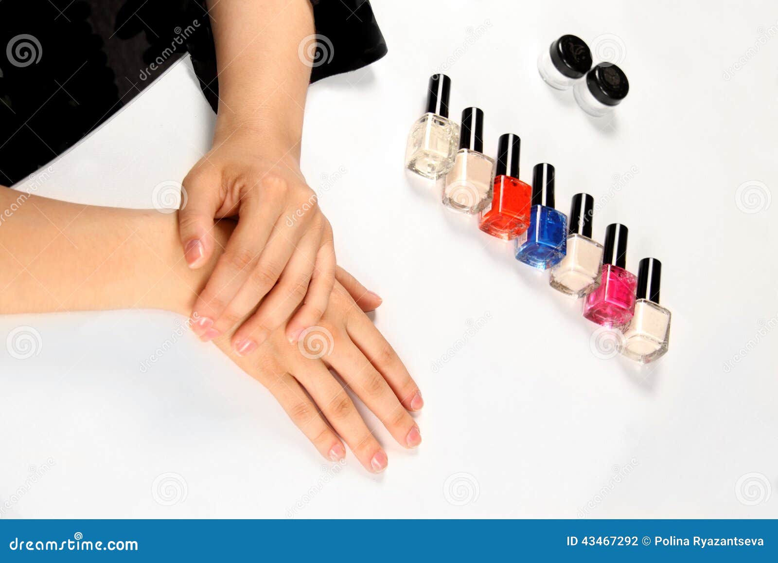 Nail Varnish Vials Hands Stock Photos - Free & Royalty-Free Stock ...