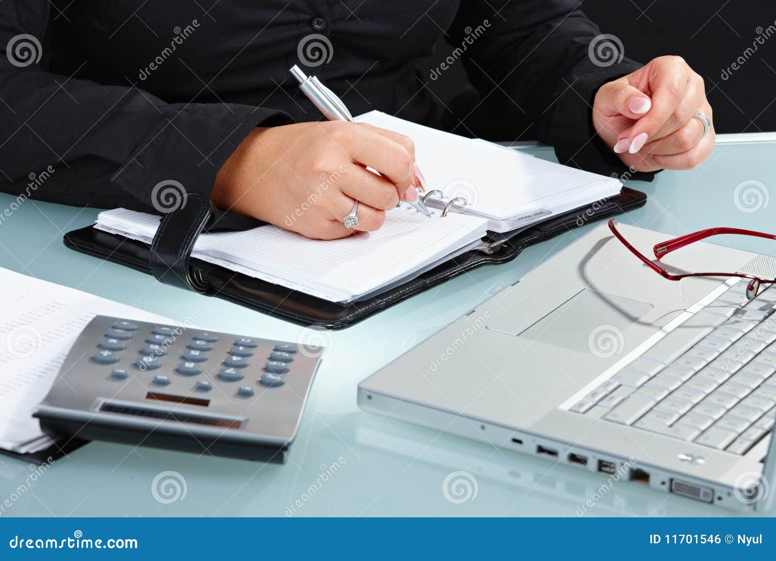 Female hands writing stock photo. Image of long, finger - 11701546
