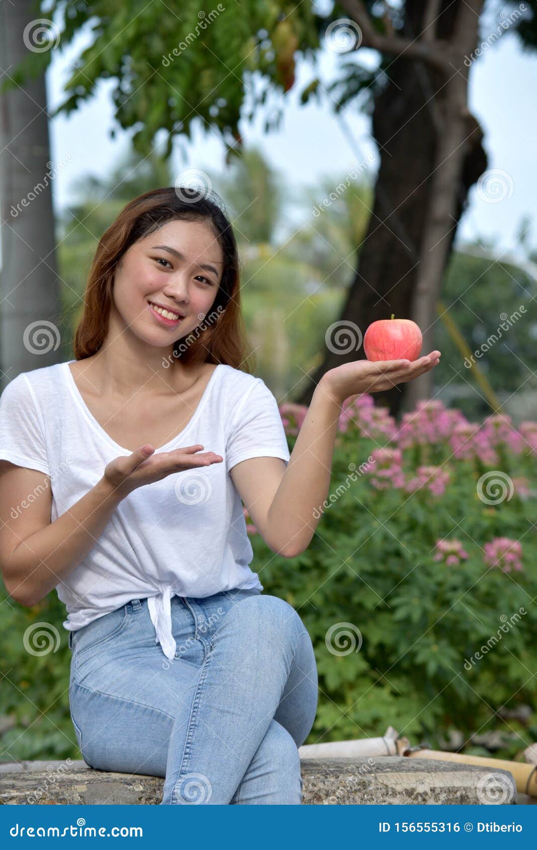 A Female and Happiness stock photo. Image of elation - 156555316