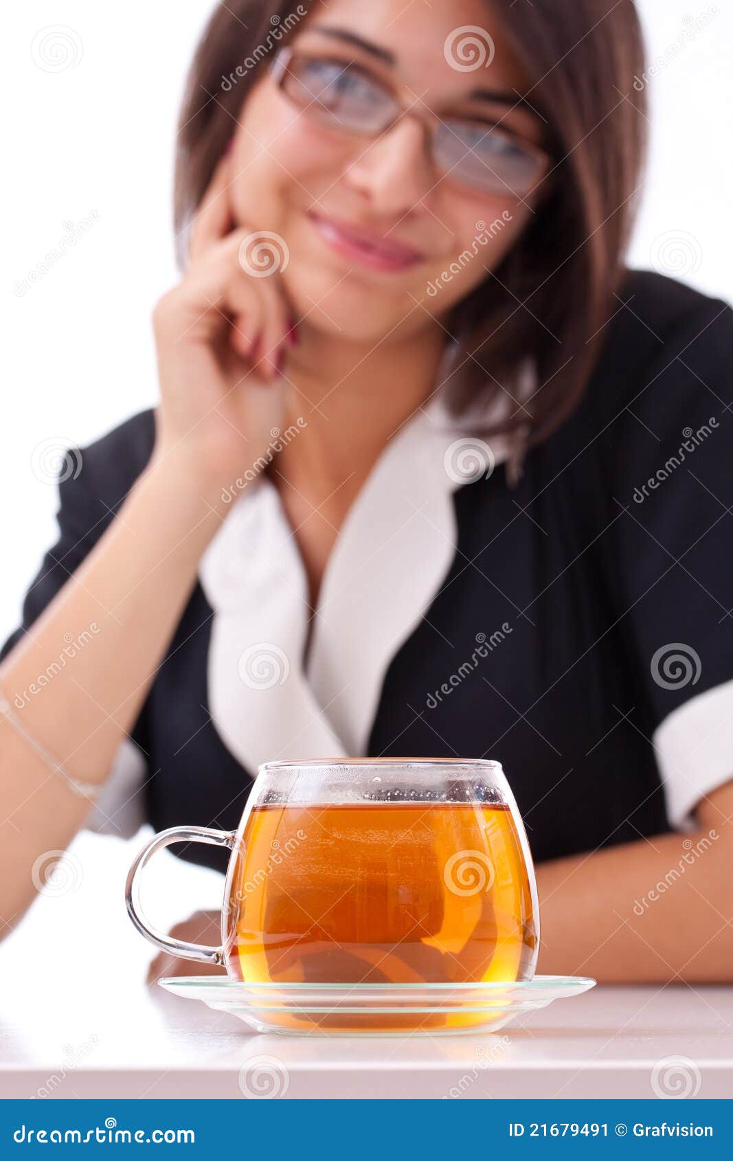 Female having cup of tea stock image. Image of healthy - 21679491