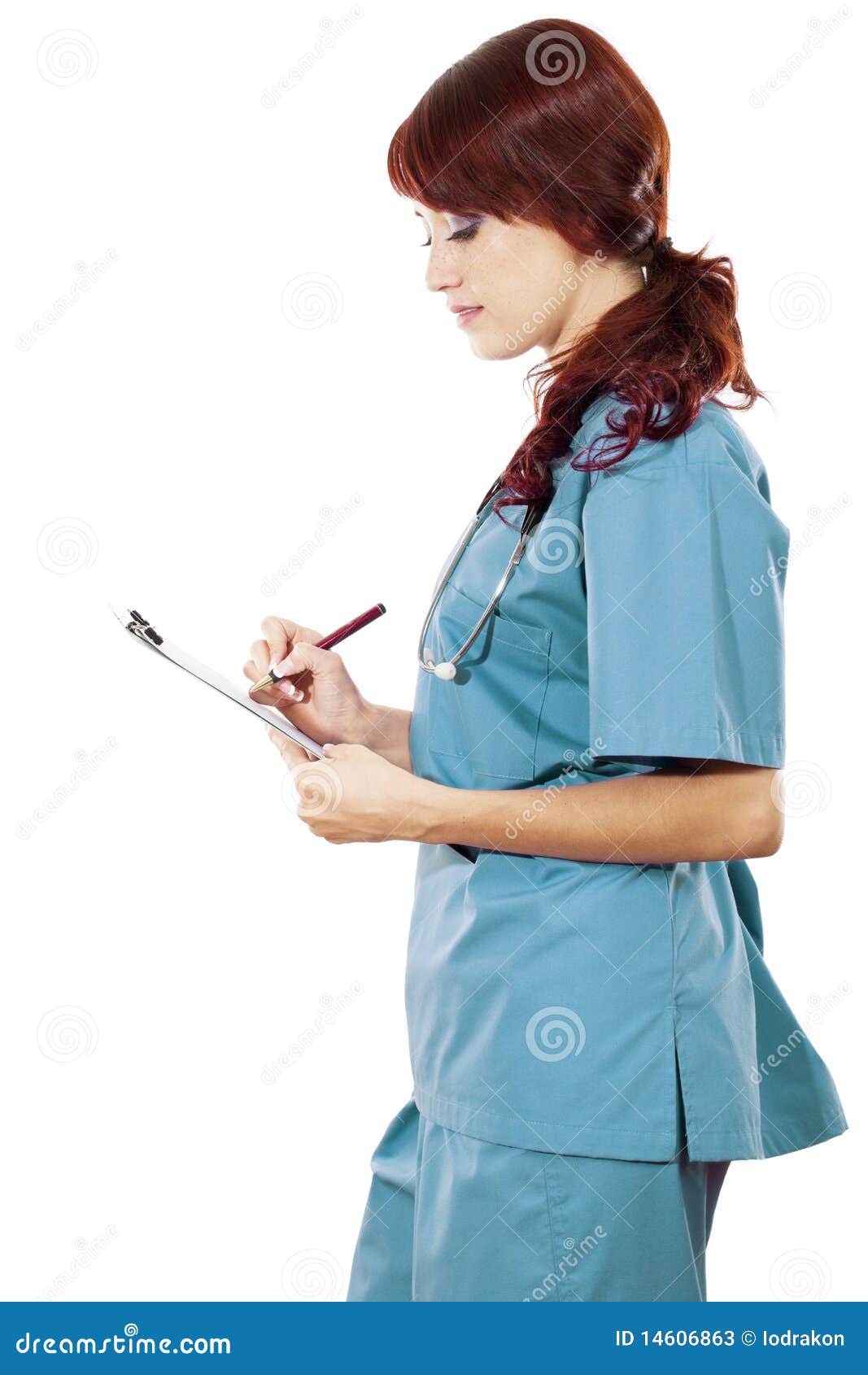 Female health care worker stock image. Image of doctor - 14606863