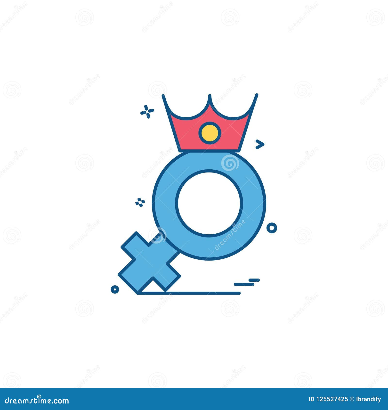 Female icon design vector stock vector. Illustration of black - 125527425