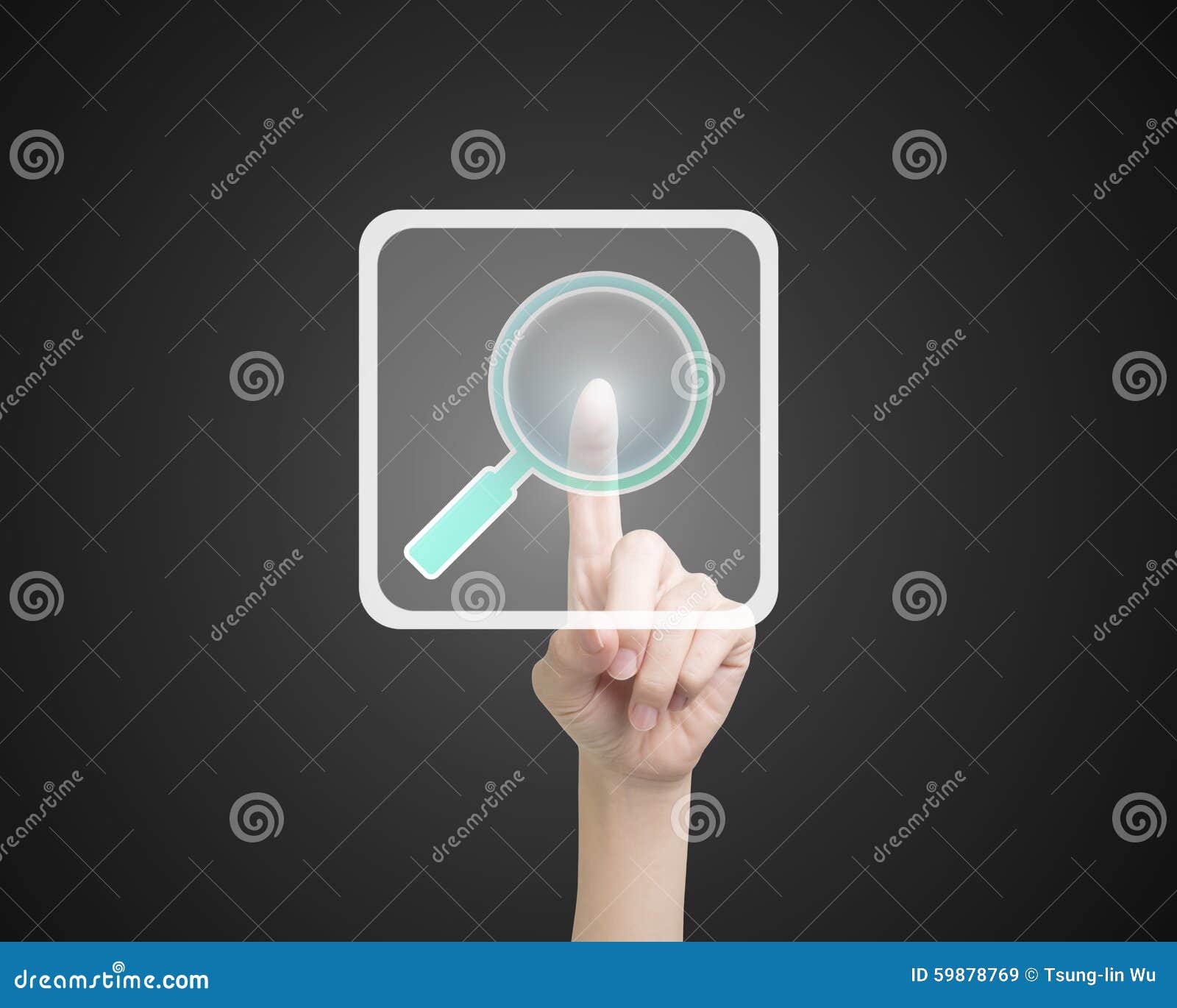 Female Index Finger Typing On The Computer Keyboard Royalty-Free Stock ...