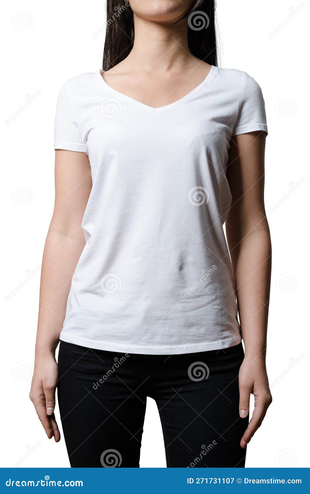 Female isolated. stock image. Image of design, empty - 271731107