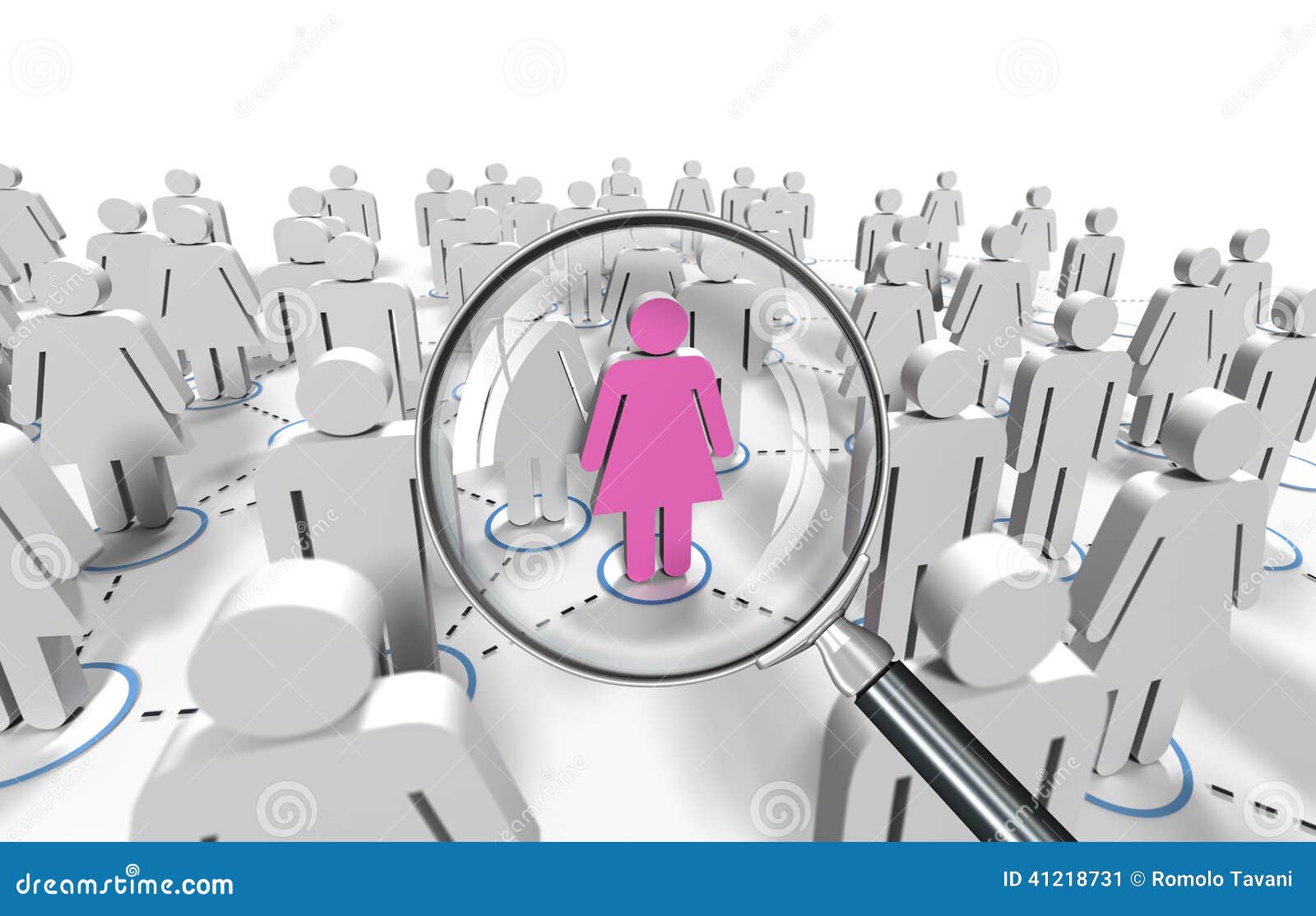 Female job search stock illustration. Illustration of business - 41218731
