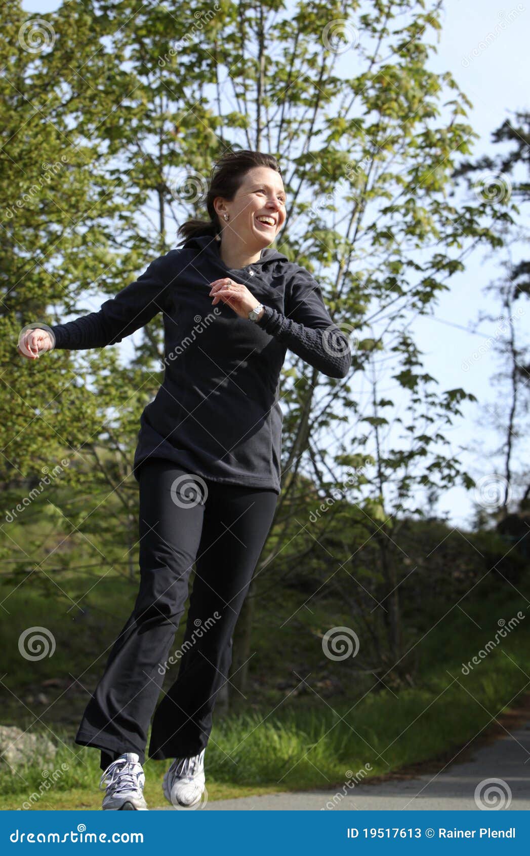 Female jogger stock image. Image of body, energy, fitness - 19517613