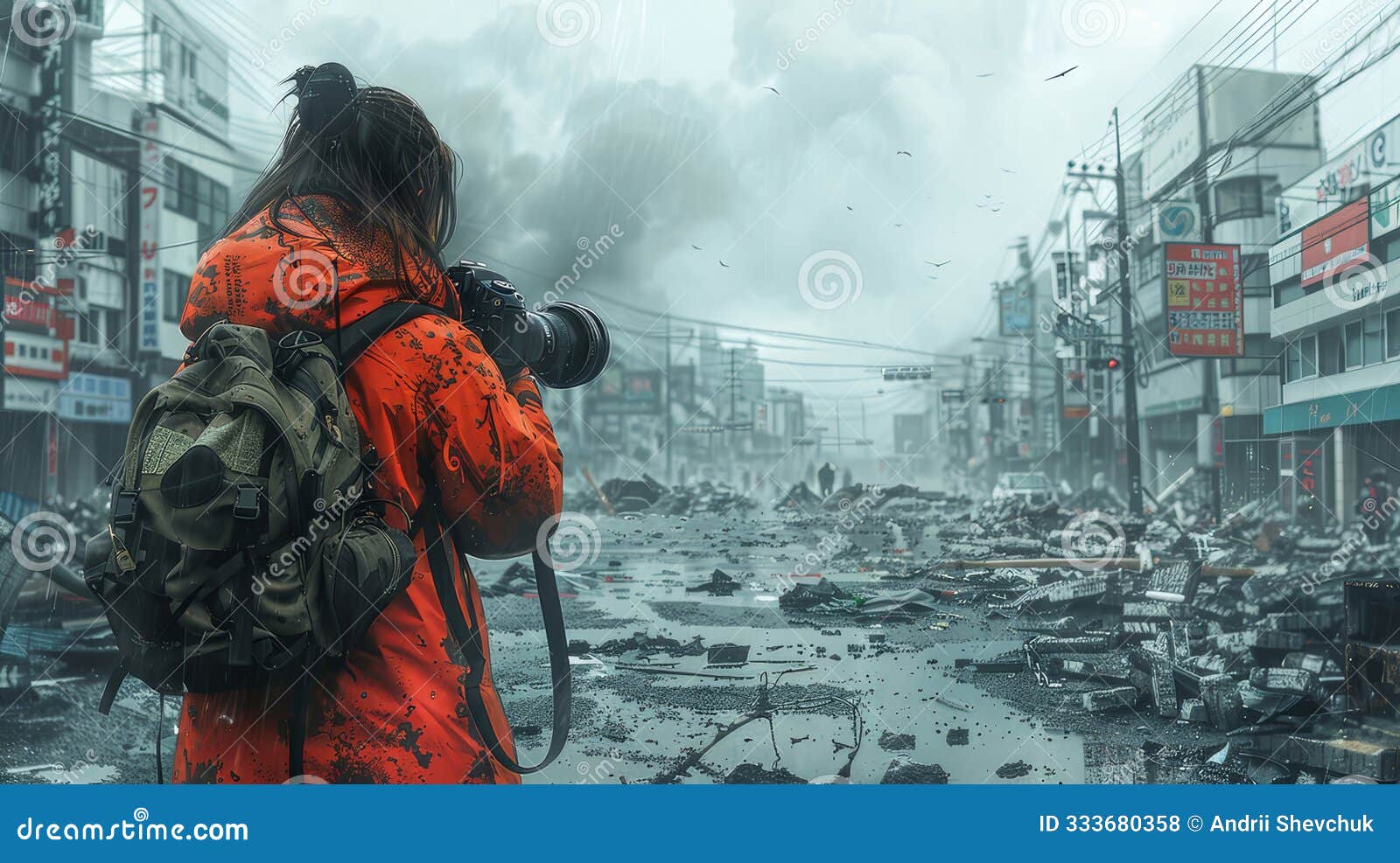 Female Journalist Captures the Aftermath of a Devastating Urban ...