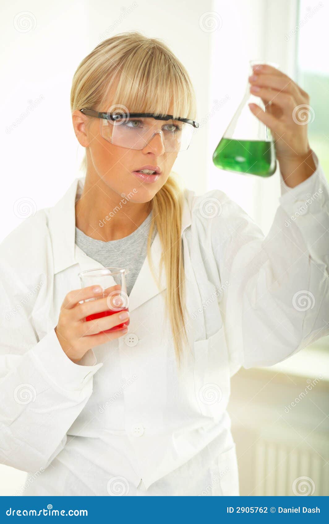Female in lab stock photo. Image of discovery, experiment - 2905762