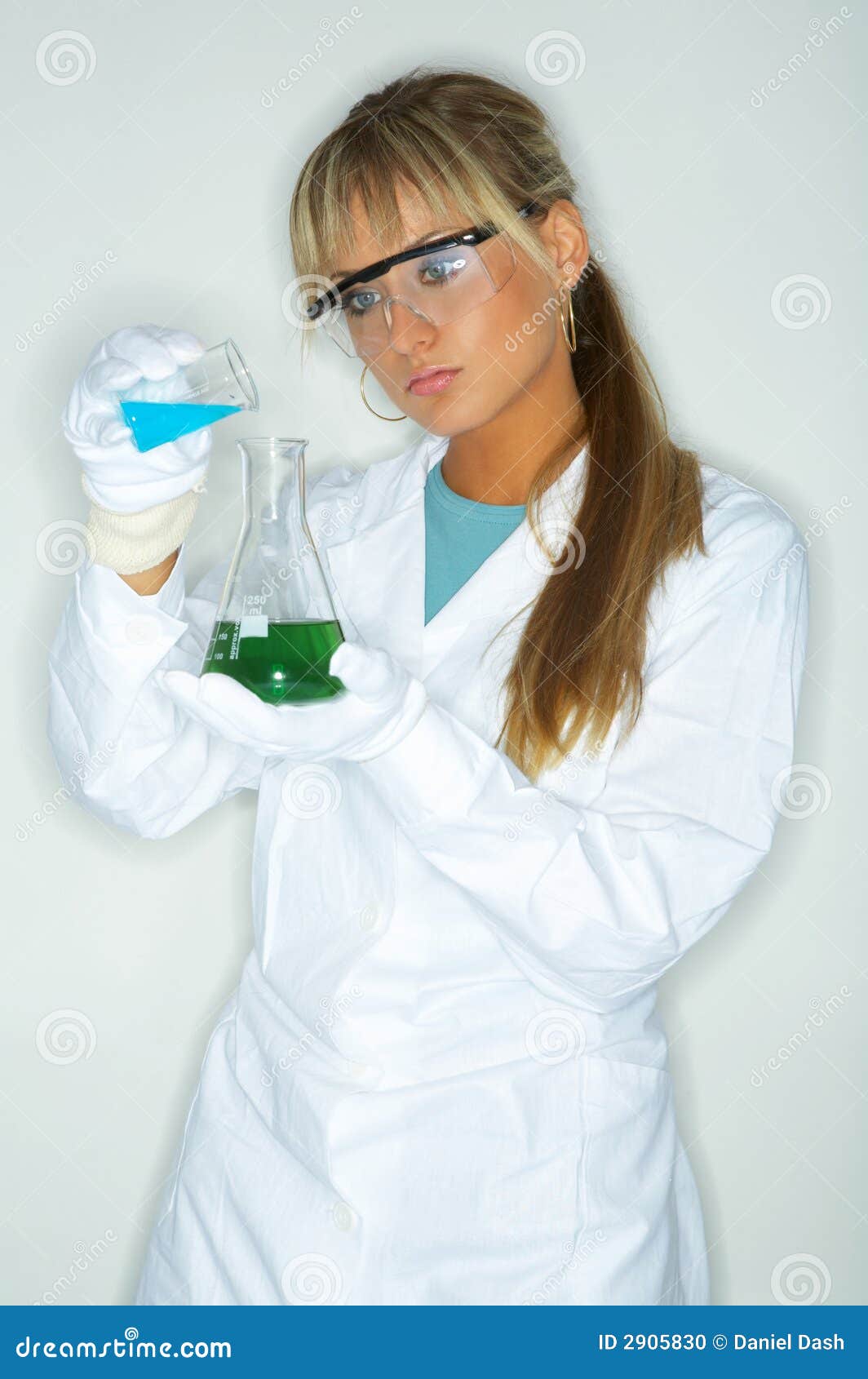 Female in lab stock photo. Image of protection, female - 2905830