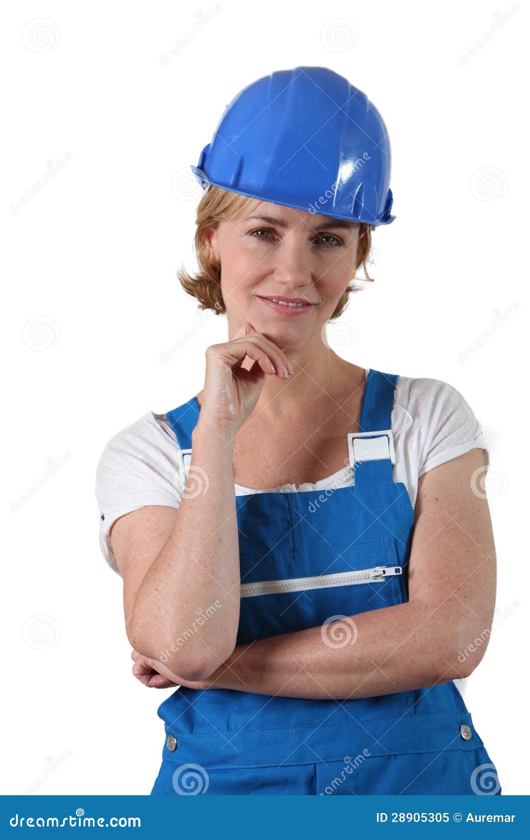 Female labourer stock image. Image of face, contractor - 28905305