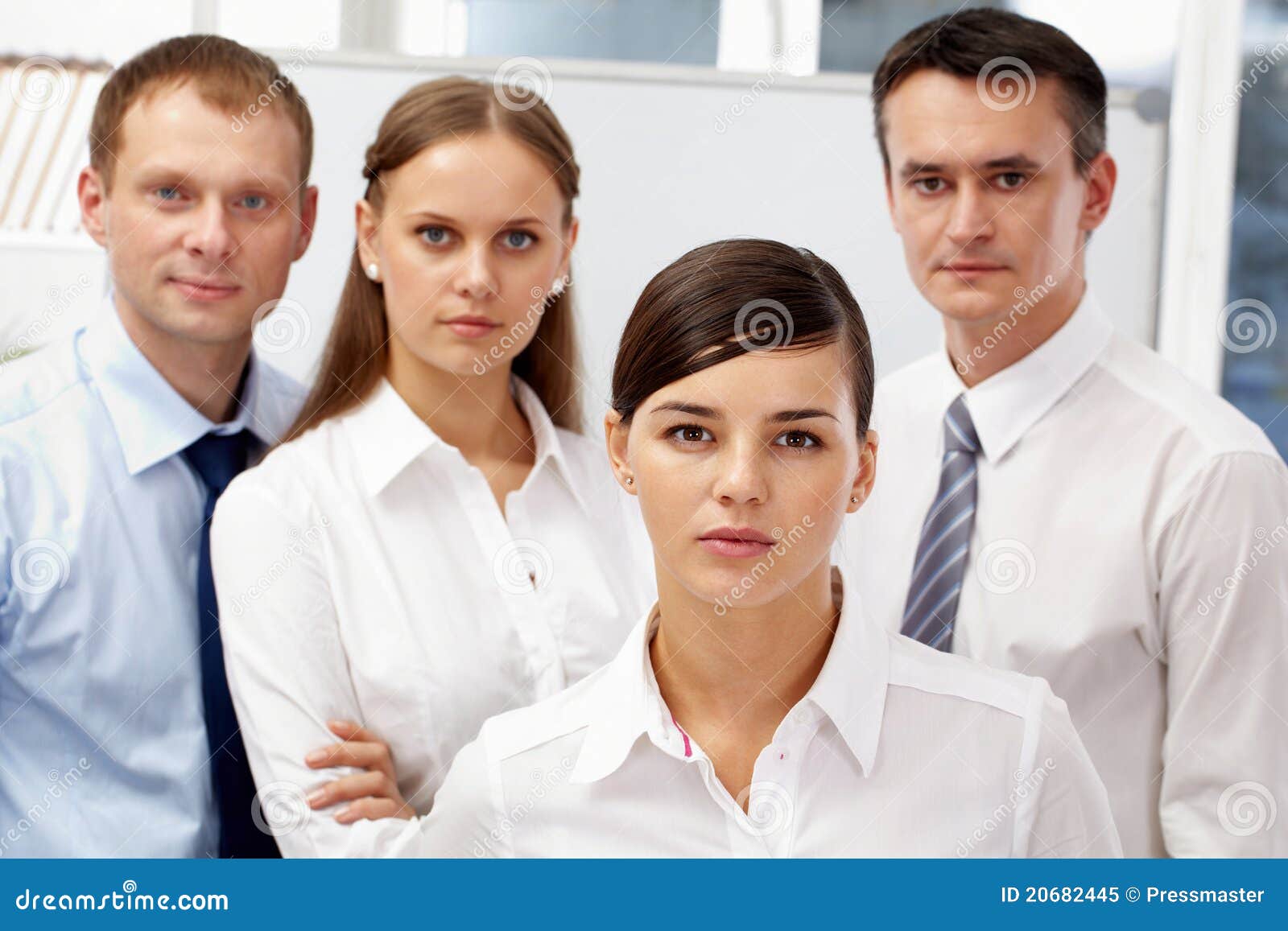 Female leader stock image. Image of businesswomen, charming - 20682445